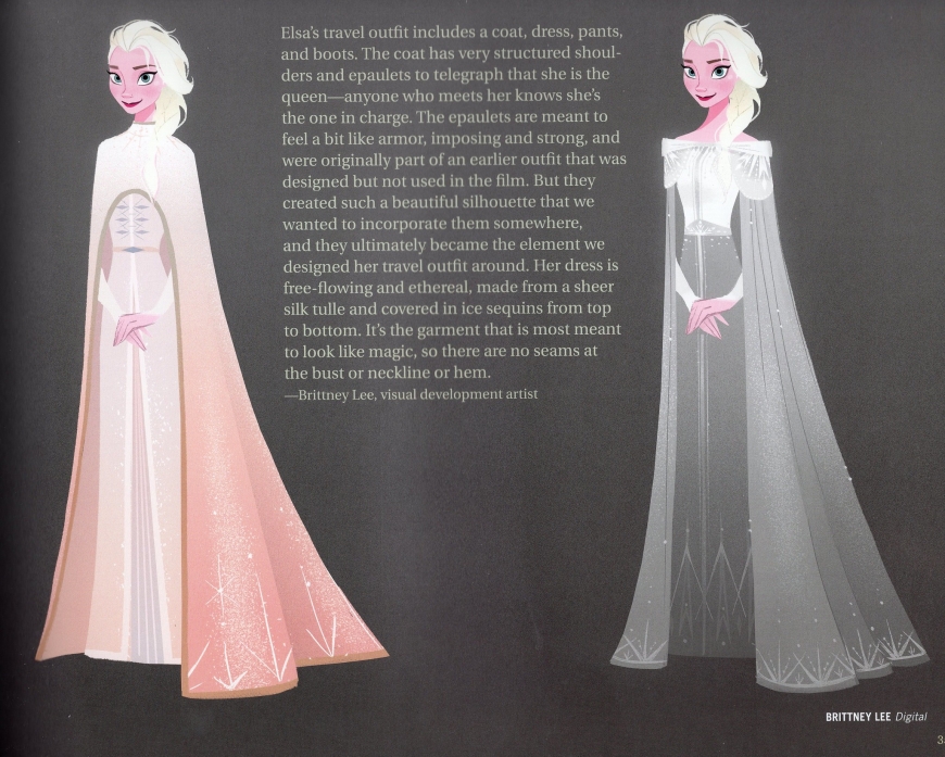 Frozen 2 Elsa Concept Art Frozen 2 Elsa Concept Art