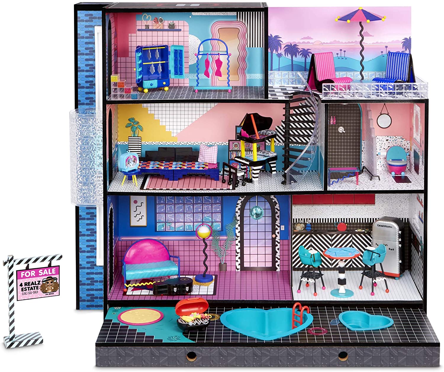 LOL Surprise OMG House 2020 New Real Wood Doll House YouLoveIt