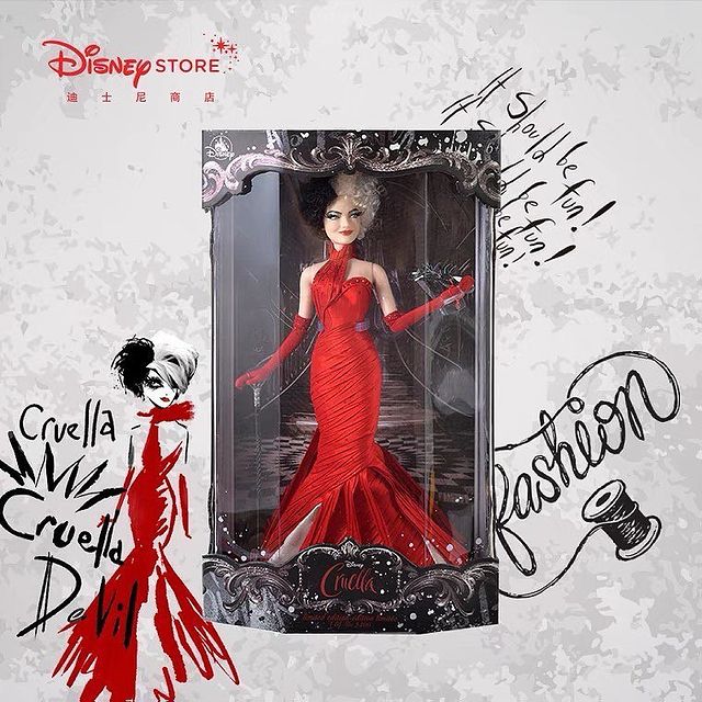 Disney Cruella Live Action Limited Edition Doll New With Box
