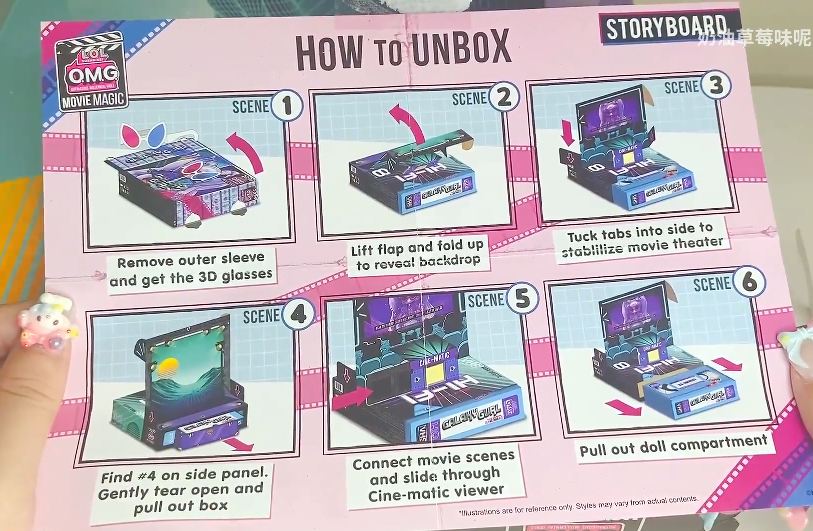 LOL OMG Movie Magic dolls: Gamma Babe, Starlette, Spirit Queen, Miss ...