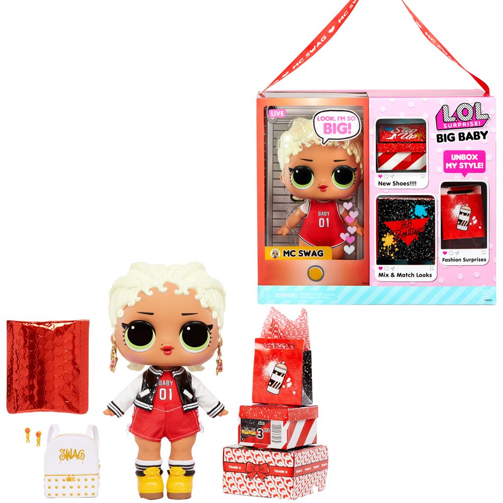LOL Surprise Big B.B. series 2 dolls: Queen Bee, M.C. Swag - YouLoveIt.com