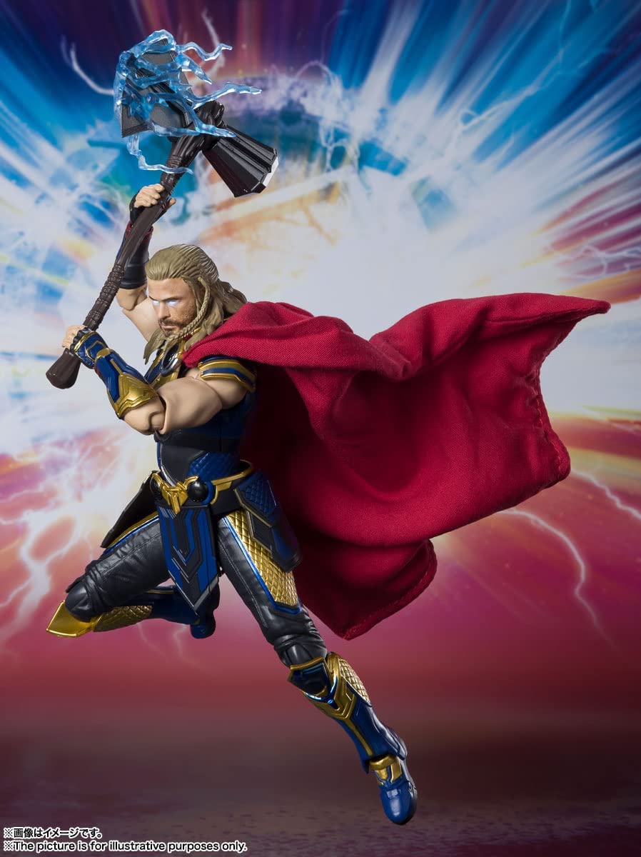 Tamashii Nations Thor: Love and Thunder Mighty Thor Jane Foster and ...