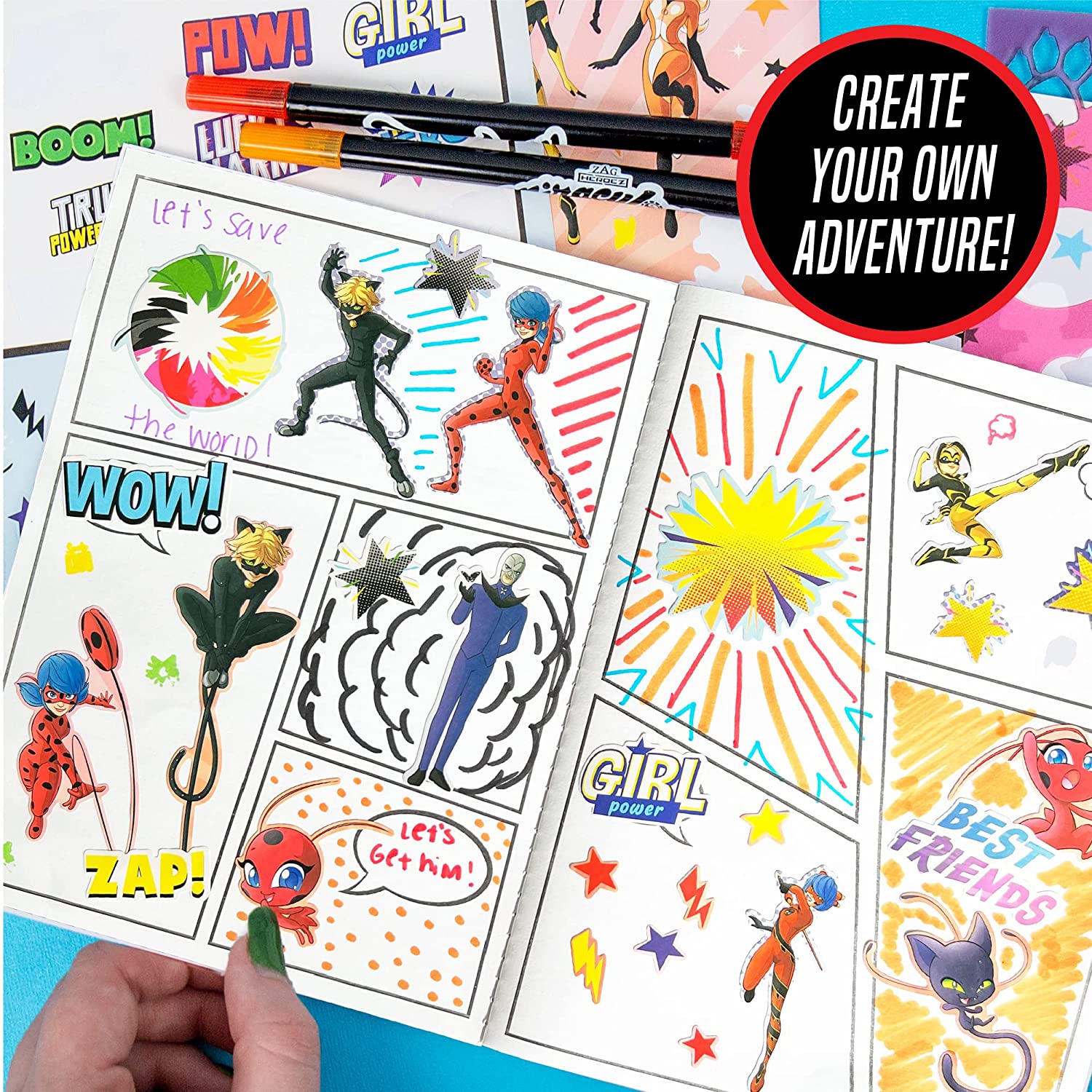Miraculous Ladybug Make Your Own Comic Book YouLoveIt Miraculous Ladybug Make Your Own Comic Book YouLoveIt