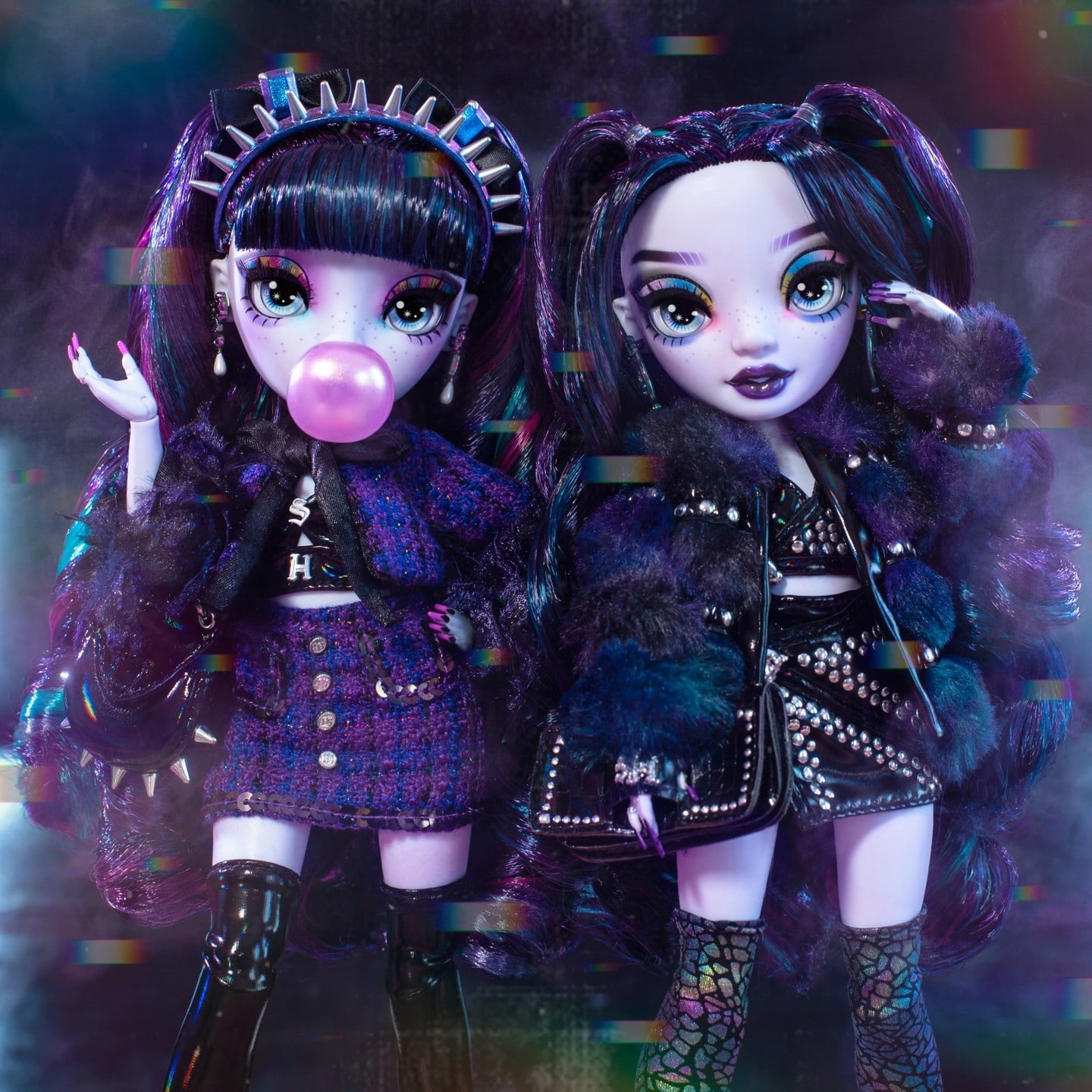 Rainbow High Shadow High 2 pack dolls set: Naomi and Veronica Storm ...