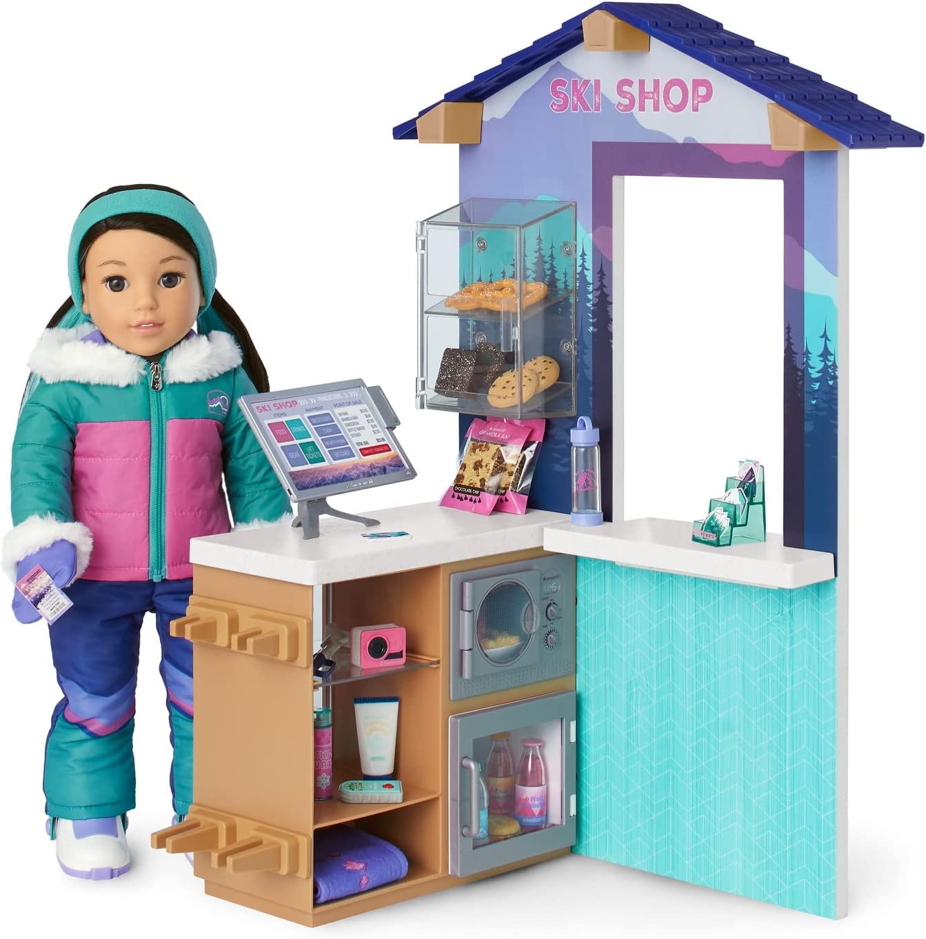 American Girl Corinne doll and her winter outfits and accessories ...
