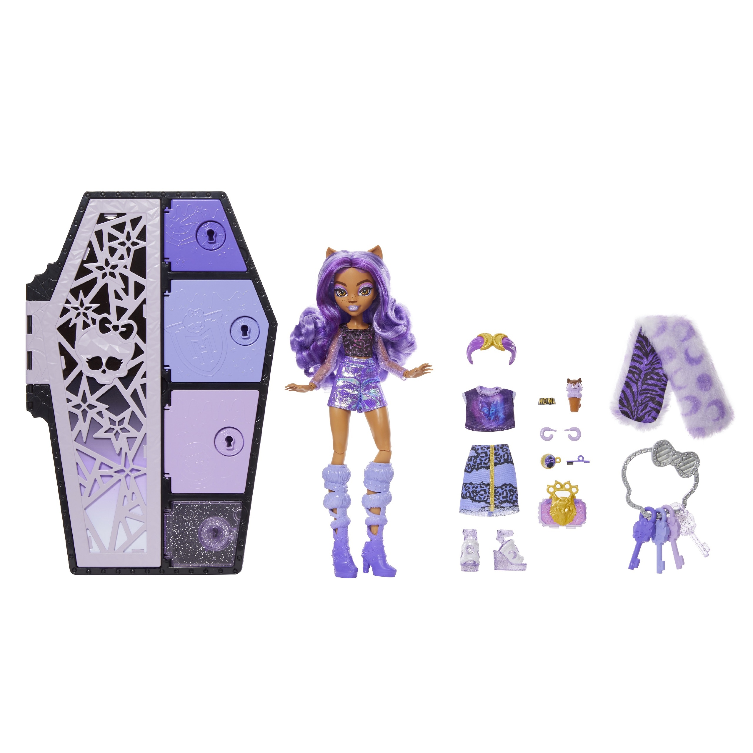 Monster High Skulltimate Secrets series 2 Fearidescent 2023 dolls ...