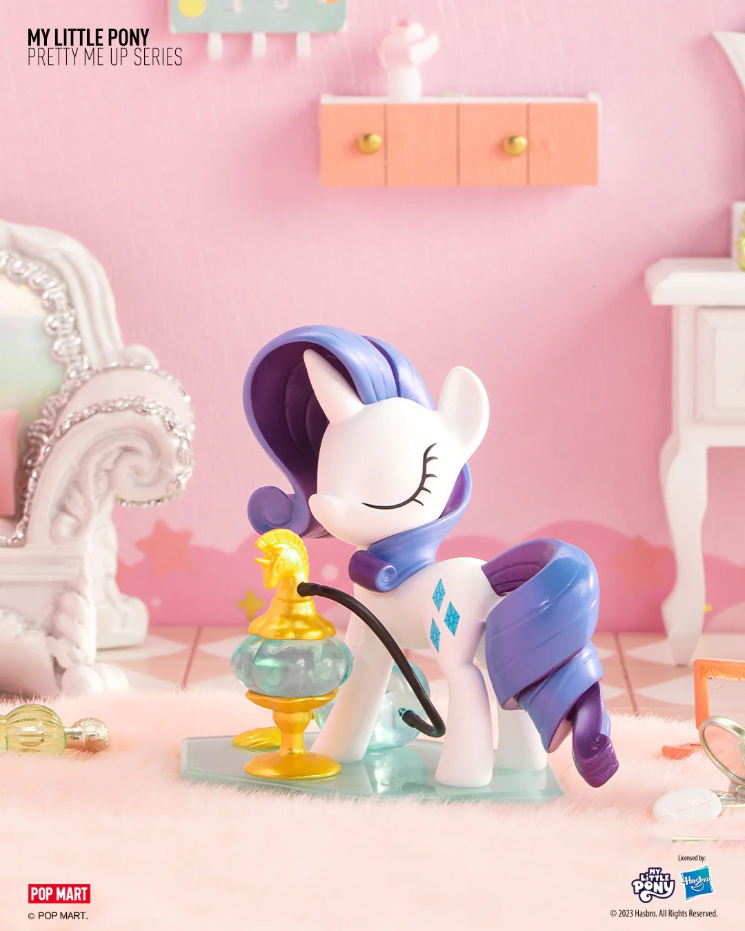My Little Pony Pretty Me Up series figures from Pop Mart - YouLoveIt.com