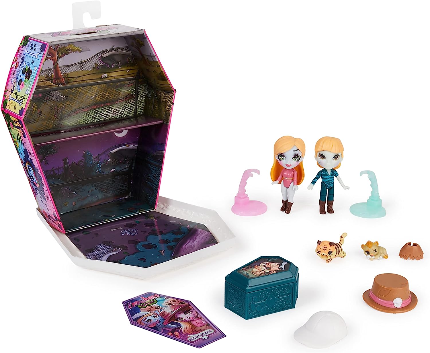 Zombaes Forever Wild Vibes 2 pack dolls sets: Rest in Show, Big Cat Un ...
