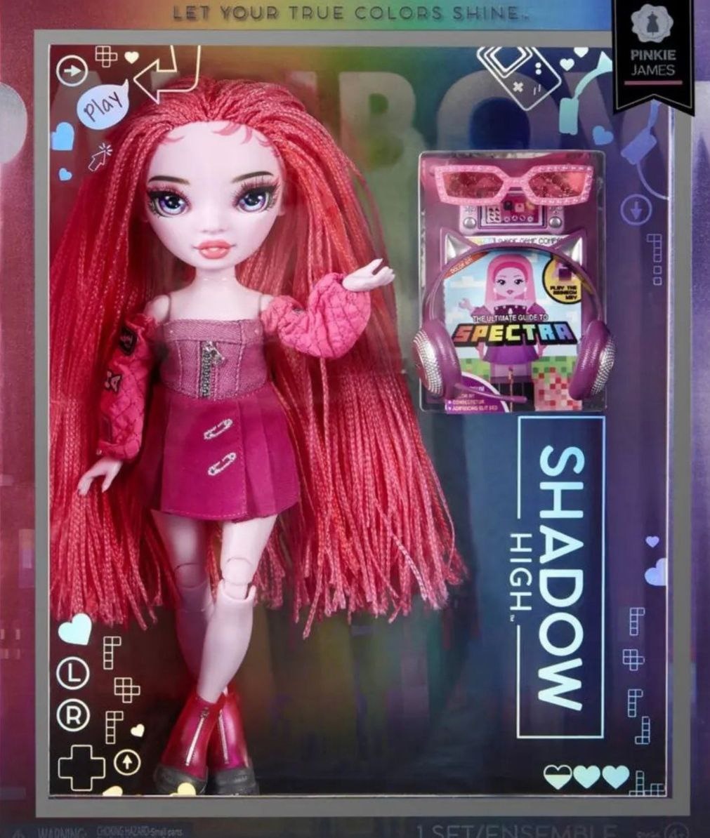 Shadow High series 3 dolls: Berrie Skies, Pinkie James, Rosie Redwood ...