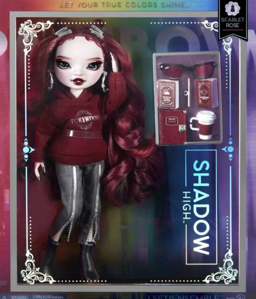 Shadow High series 3 dolls: Berrie Skies, Pinkie James, Rosie Redwood ...