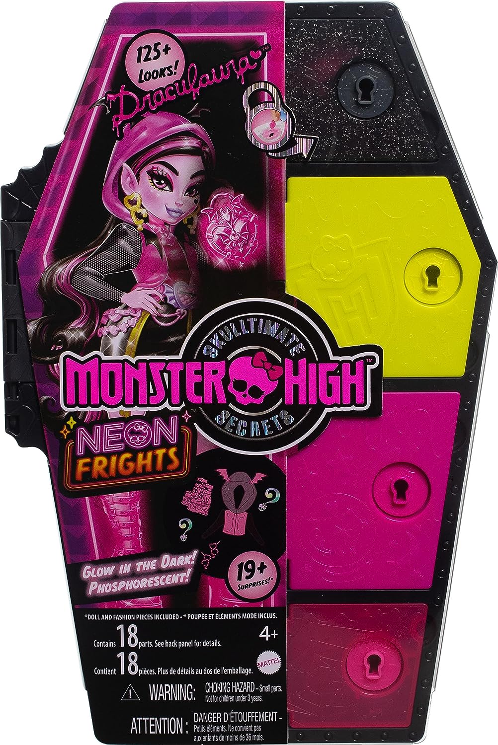 Monster High Skulltimate Secrets Neon Frights series 3 dolls - YouLoveIt.com