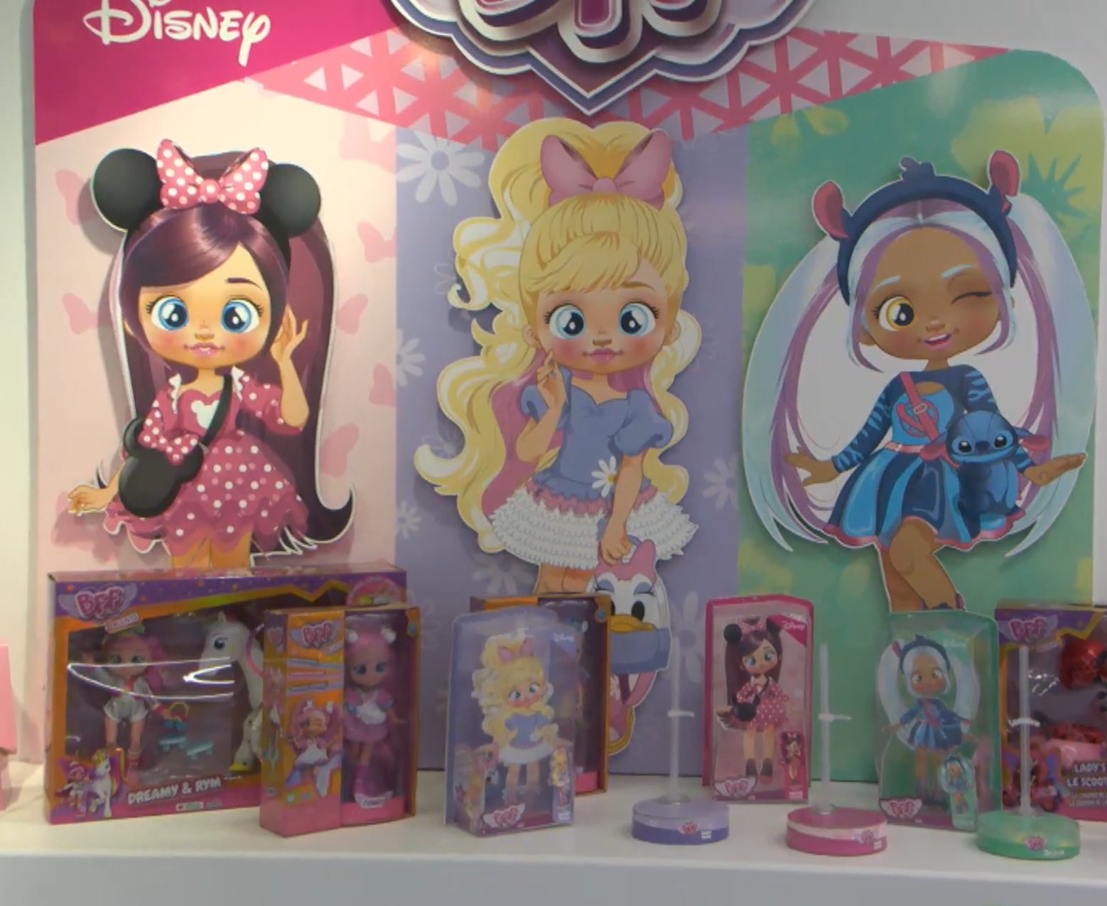 Cry Babies BFF Disney Minnie Mouse, Daisy Duck and Stitch inspired ...