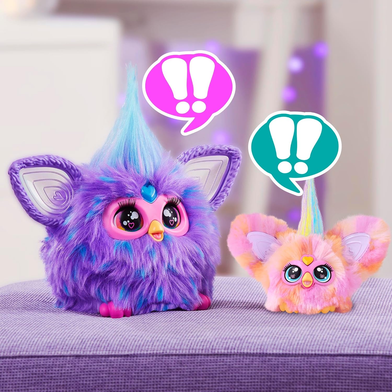 Furby Furblets Fierce & Fabulous 2 Pack with Greenie-Meanie & May-May ...