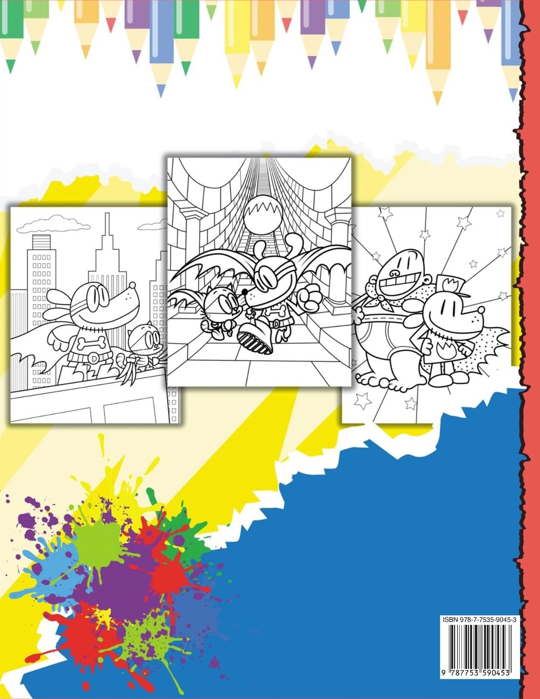 coloring pages for dogman