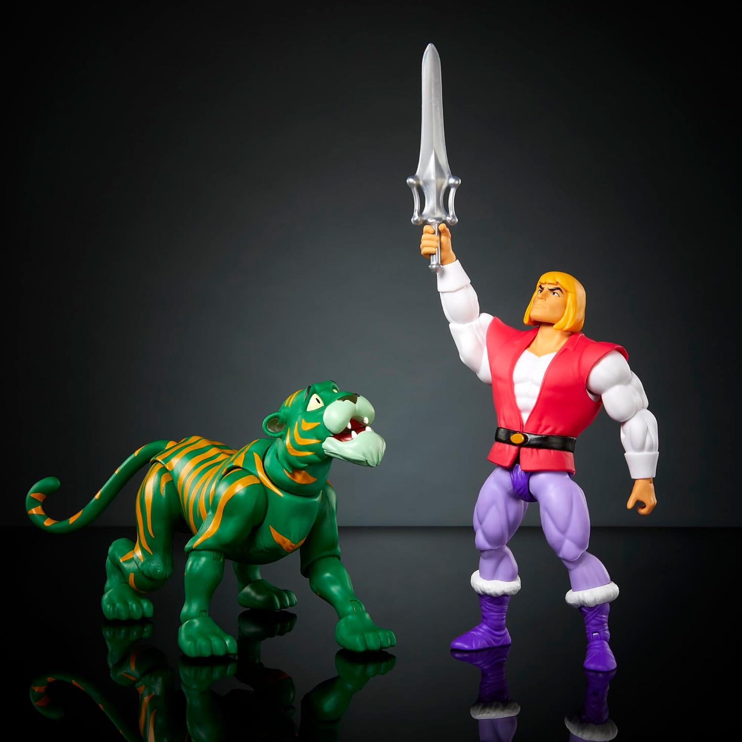 Masters of the Universe Origins Action Figure 2-Pack Prince Adam and Cringer - YouLoveIt.com