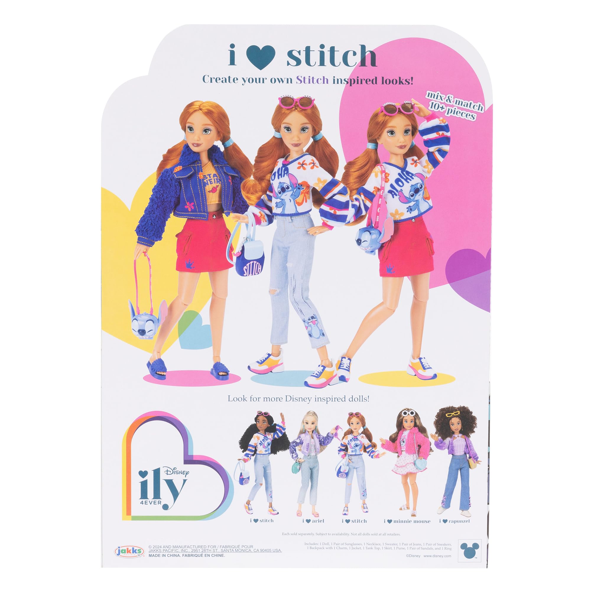 New Disney Ily 4ever dolls 2024: 2 I Love Stitch dolls and new I Love ...