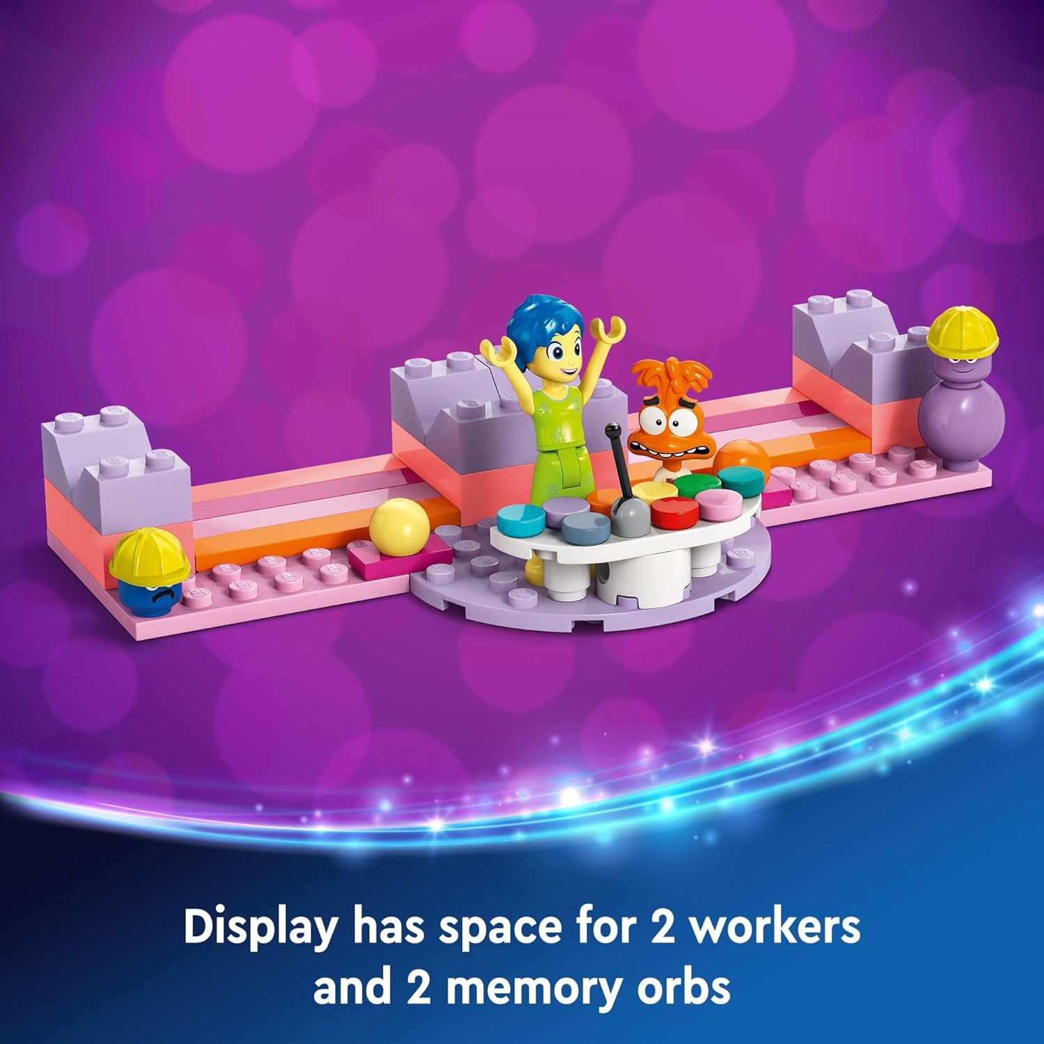 LEGO Disney Inside Out 2 Mood Cubes with Joy and Anxiety figures ...