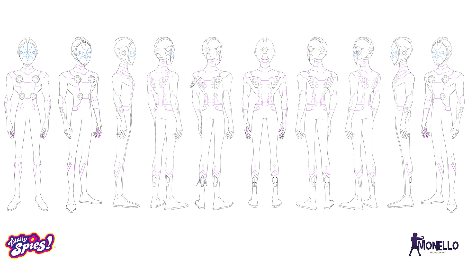 totally spies coloring pages