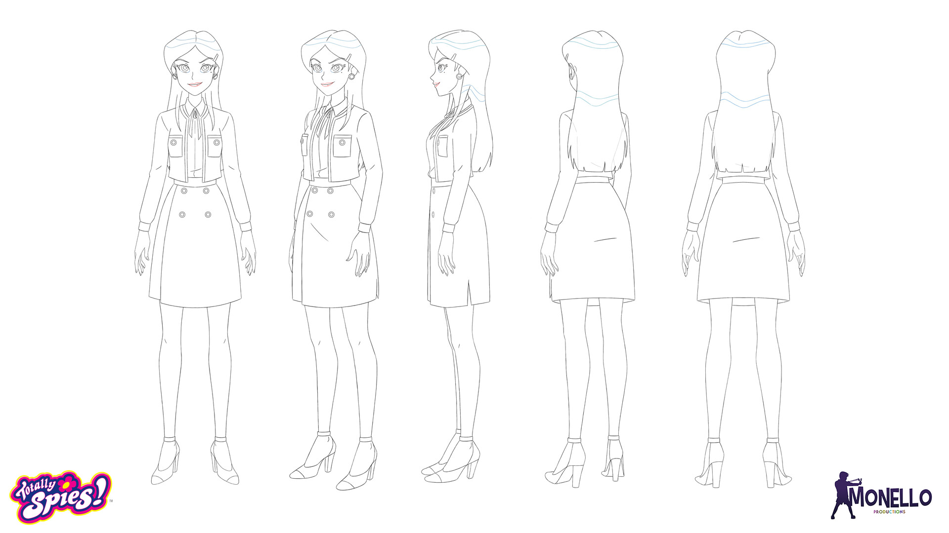 coloring pages totally spies