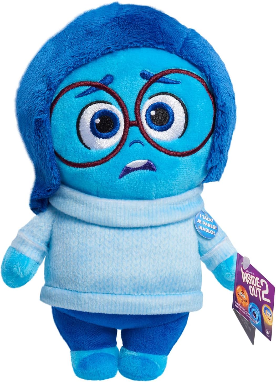 Disney and Pixar Inside Out 2 Talk It Out Small Talking Plush toys ...