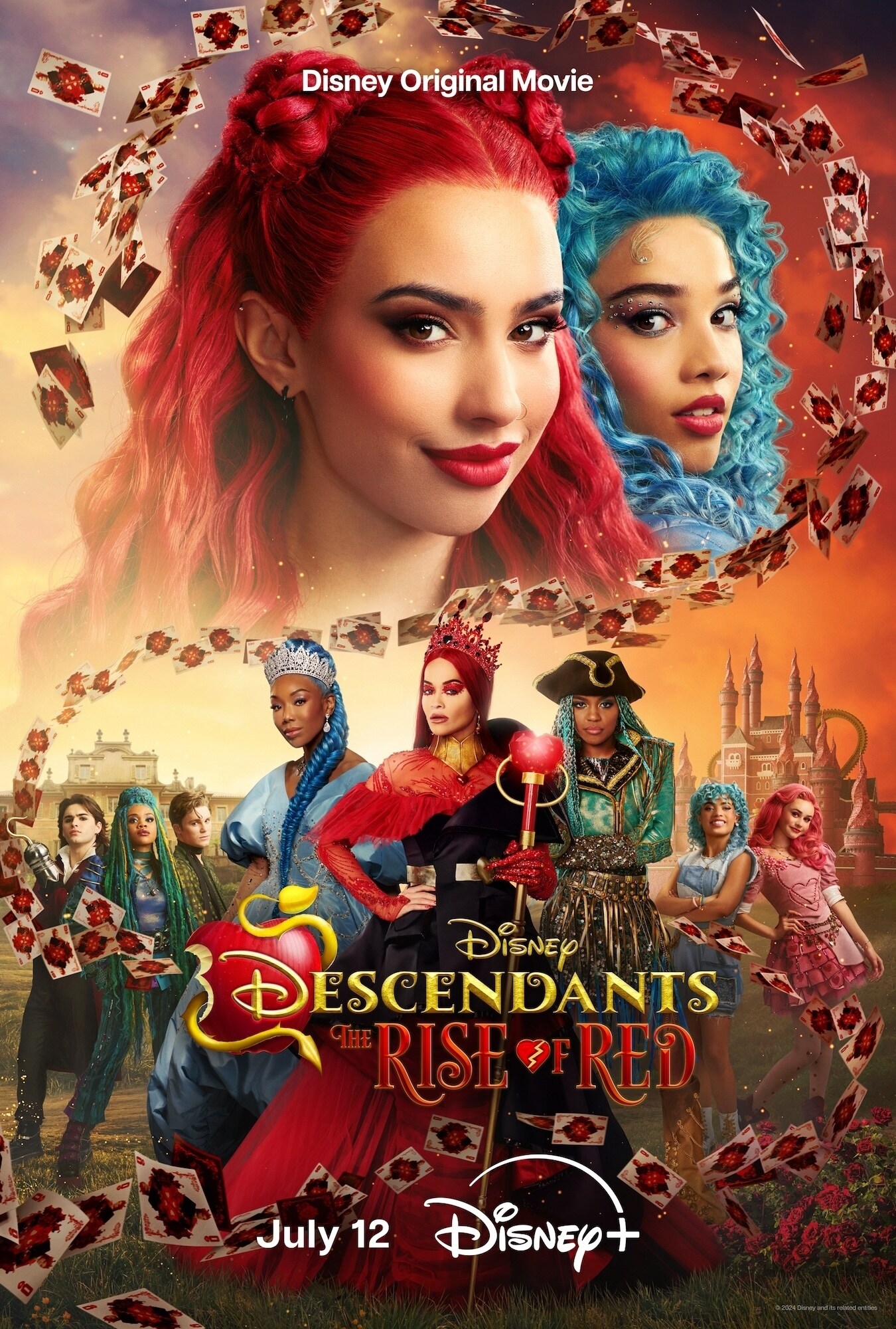 Disney Descendants 4 - Descendants: The Rise of Red - YouLoveIt.com