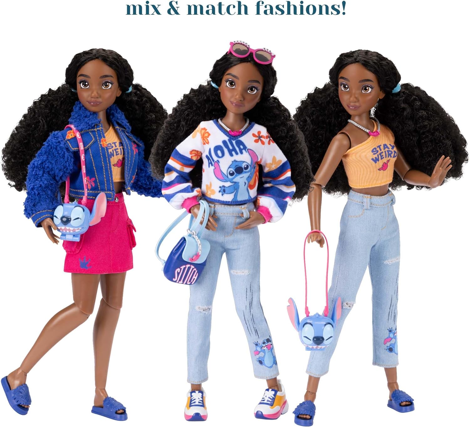 New Disney Ily 4ever dolls 2024: 2 I Love Stitch dolls and new I Love ...