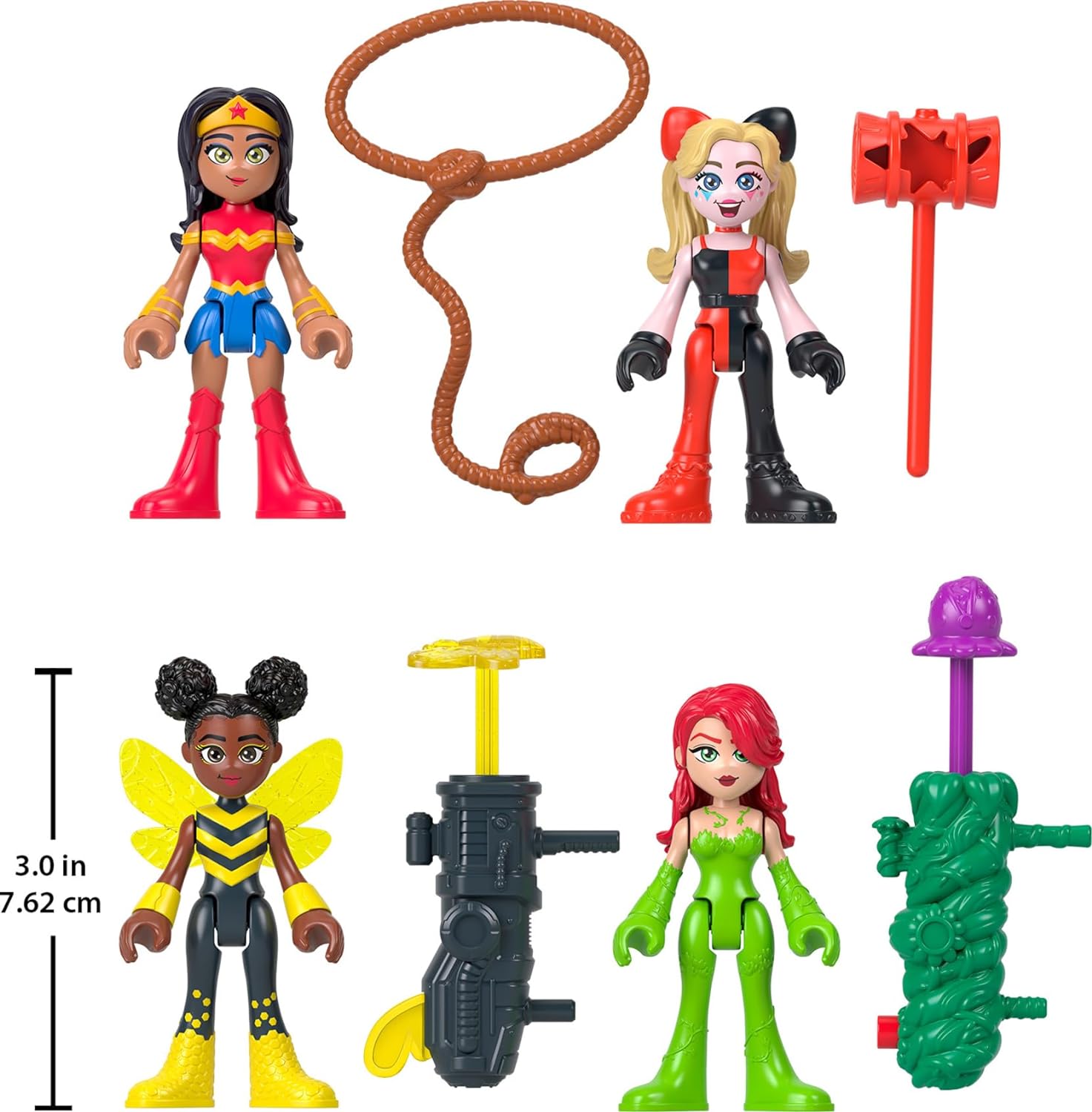 Fisher-Price Imaginext DC Super Friends Rivals figure set with Wonder ...