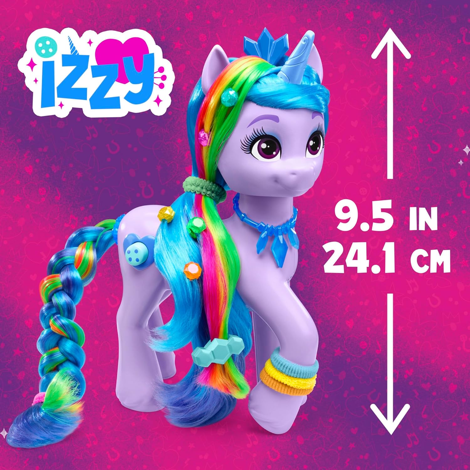 My Little Pony Tell Your Tale Rainbow Styles Izzy Moonbow figure ...