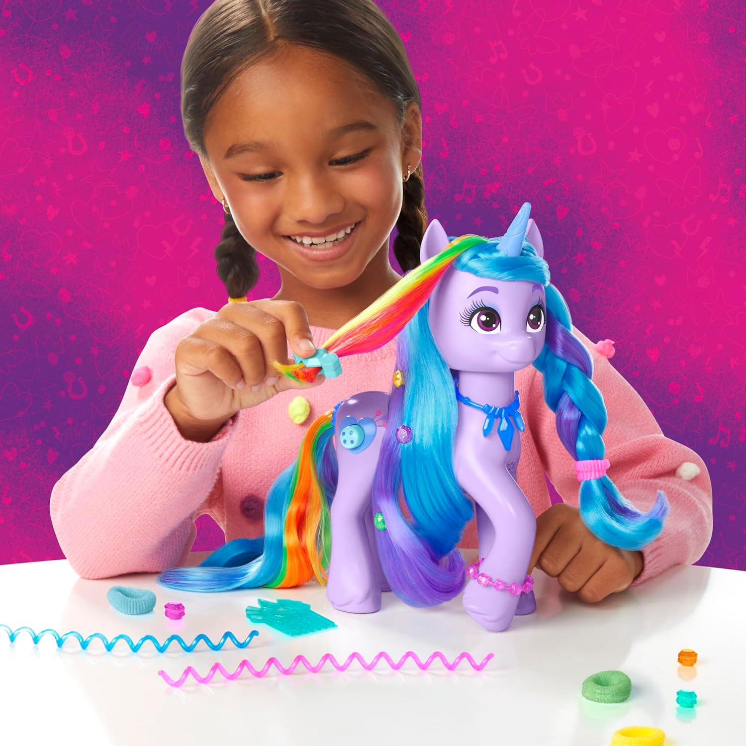 My Little Pony Tell Your Tale Rainbow Styles Izzy Moonbow figure ...