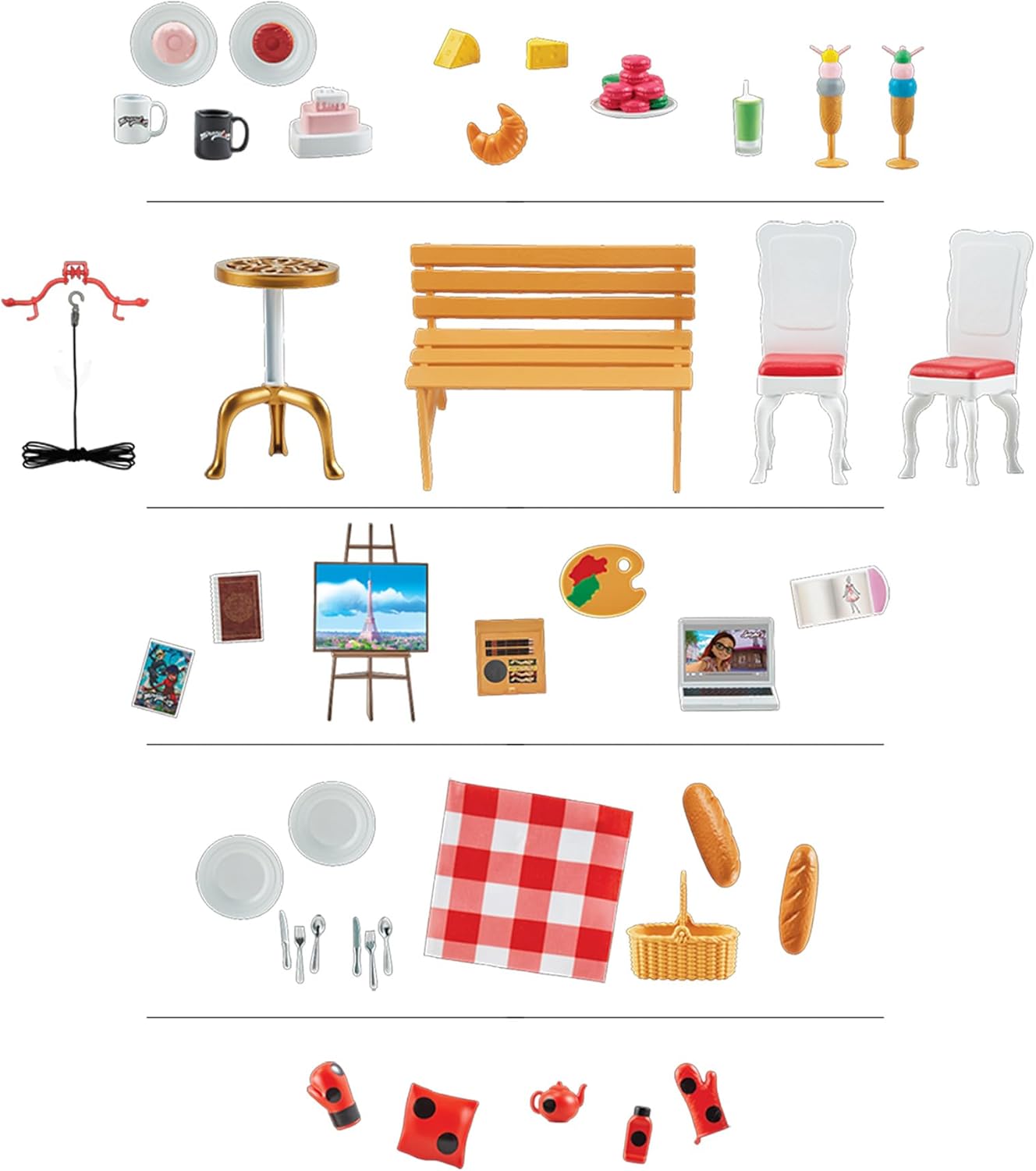 Miraculous Ladybug Paris Heroez Eiffel Tower Playset - YouLoveIt.com