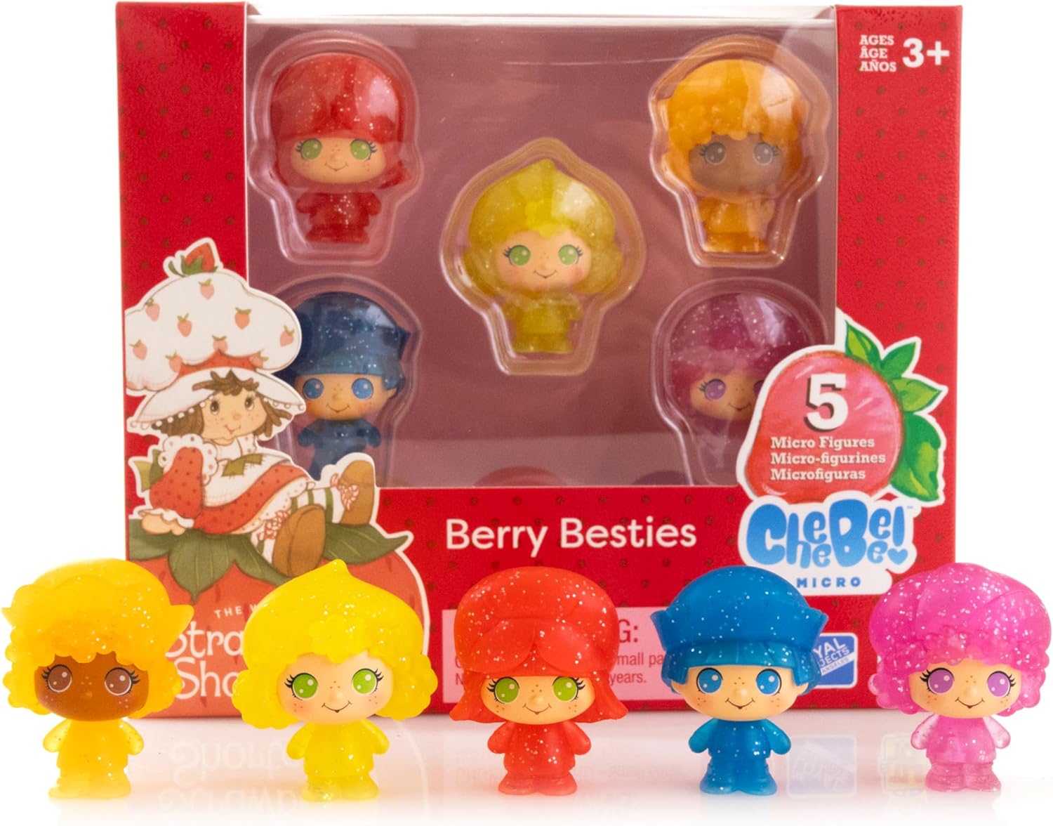 Strawberry Shortcake Limited Edition 5-Pack Berry Besties Collector Set ...