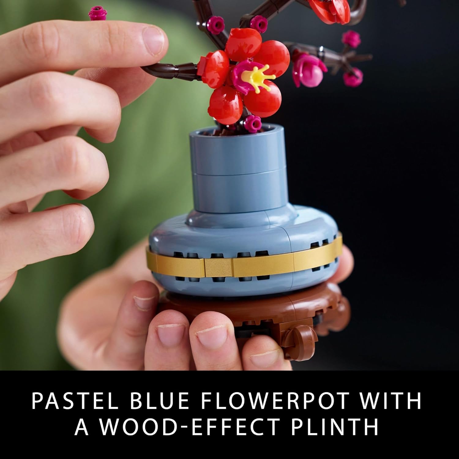 LEGO Icons Plum Blossom Flower Decor - YouLoveIt.com