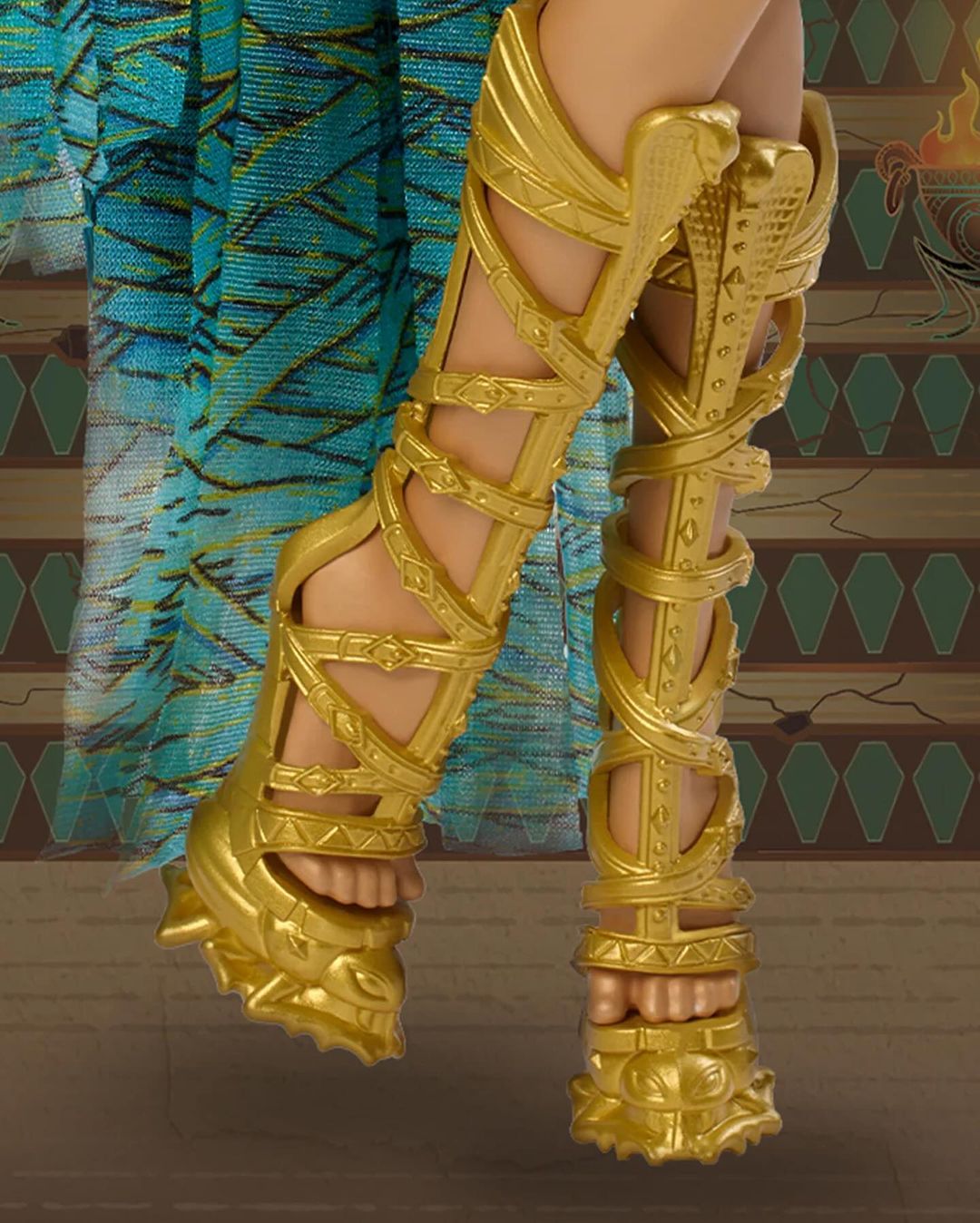 Monster High Mummy Majesties Cleo and Nefera De Nile Collectible Two ...