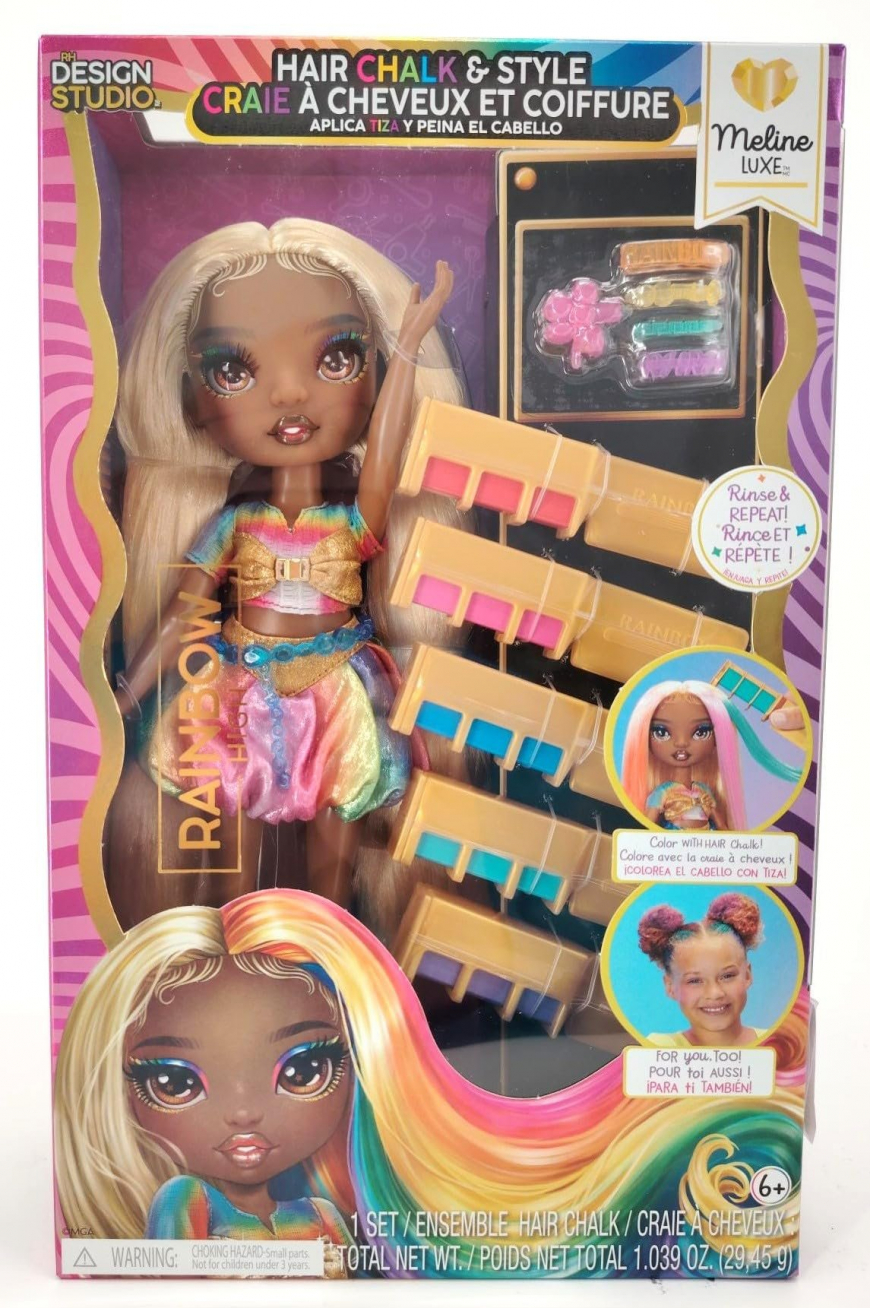 Rainbow High Hair Chalk and Style dolls - YouLoveIt.com