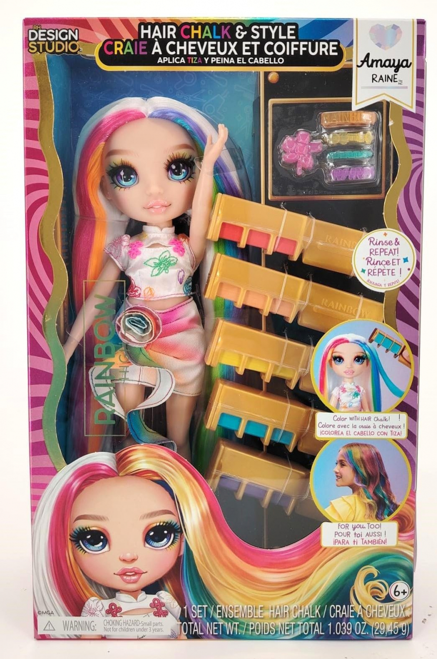 Rainbow High Hair Chalk and Style dolls - YouLoveIt.com