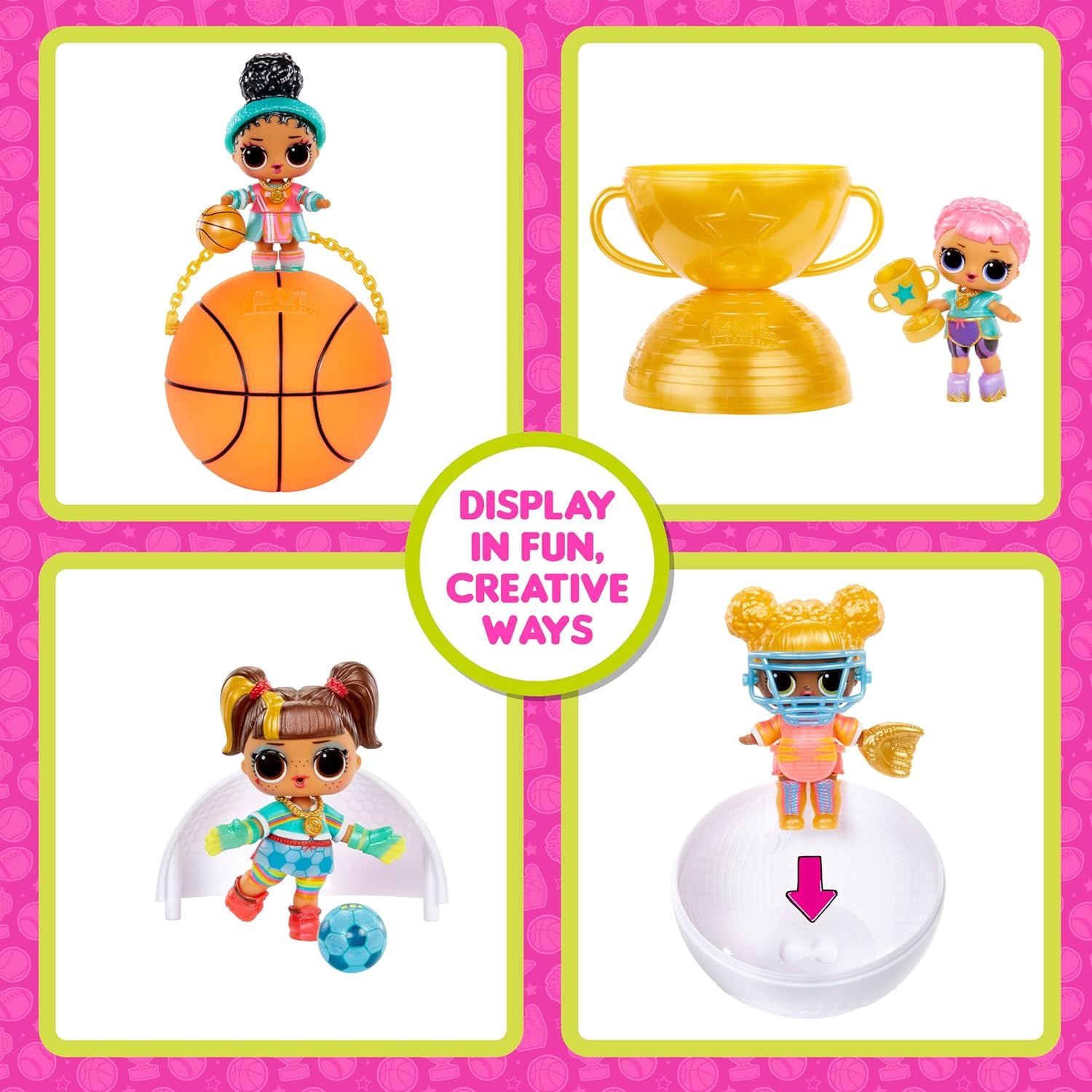 LOL Surprise All Star Sports Vault Collection dolls - YouLoveIt.com