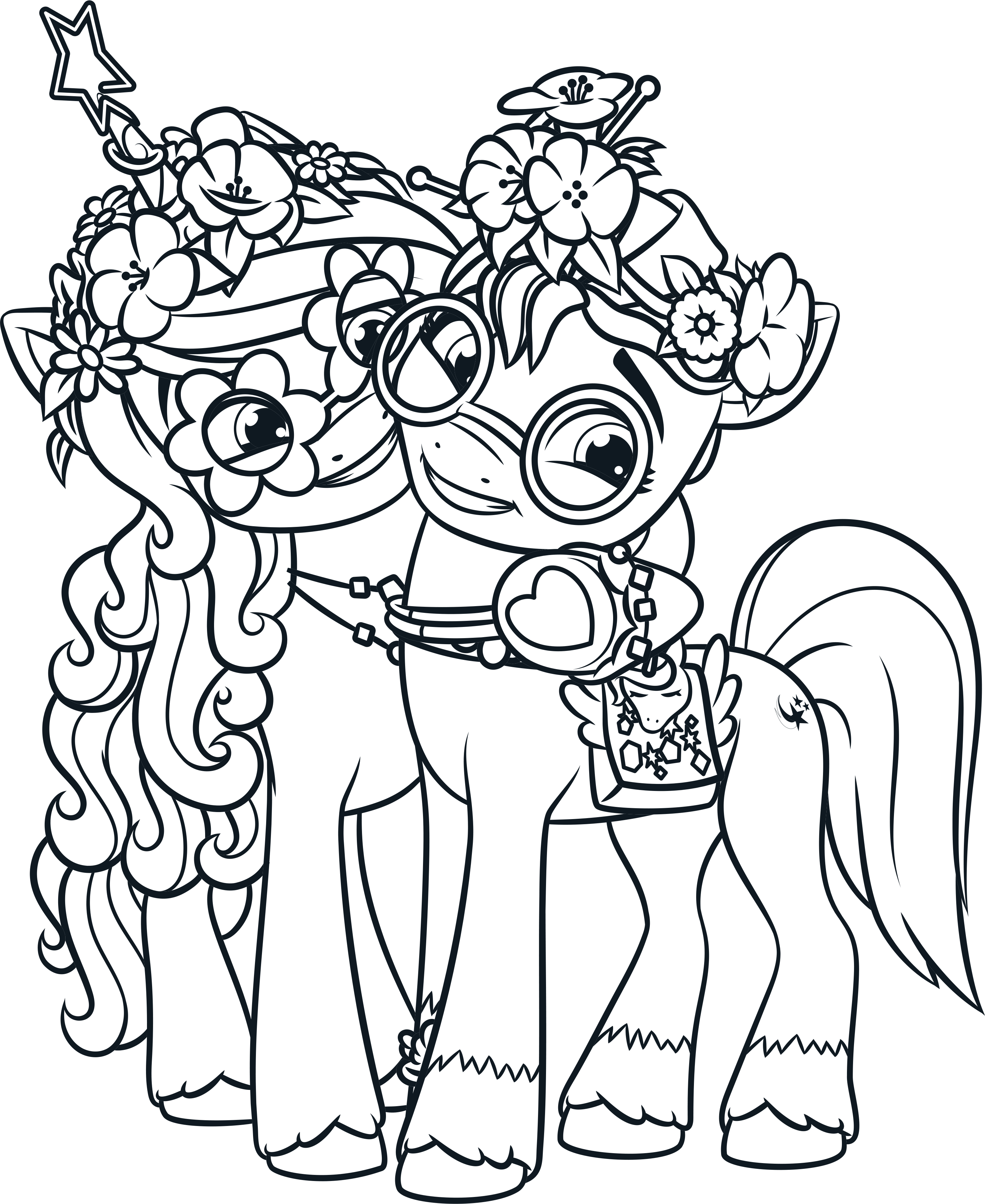 how to draw my little pony coloring pages