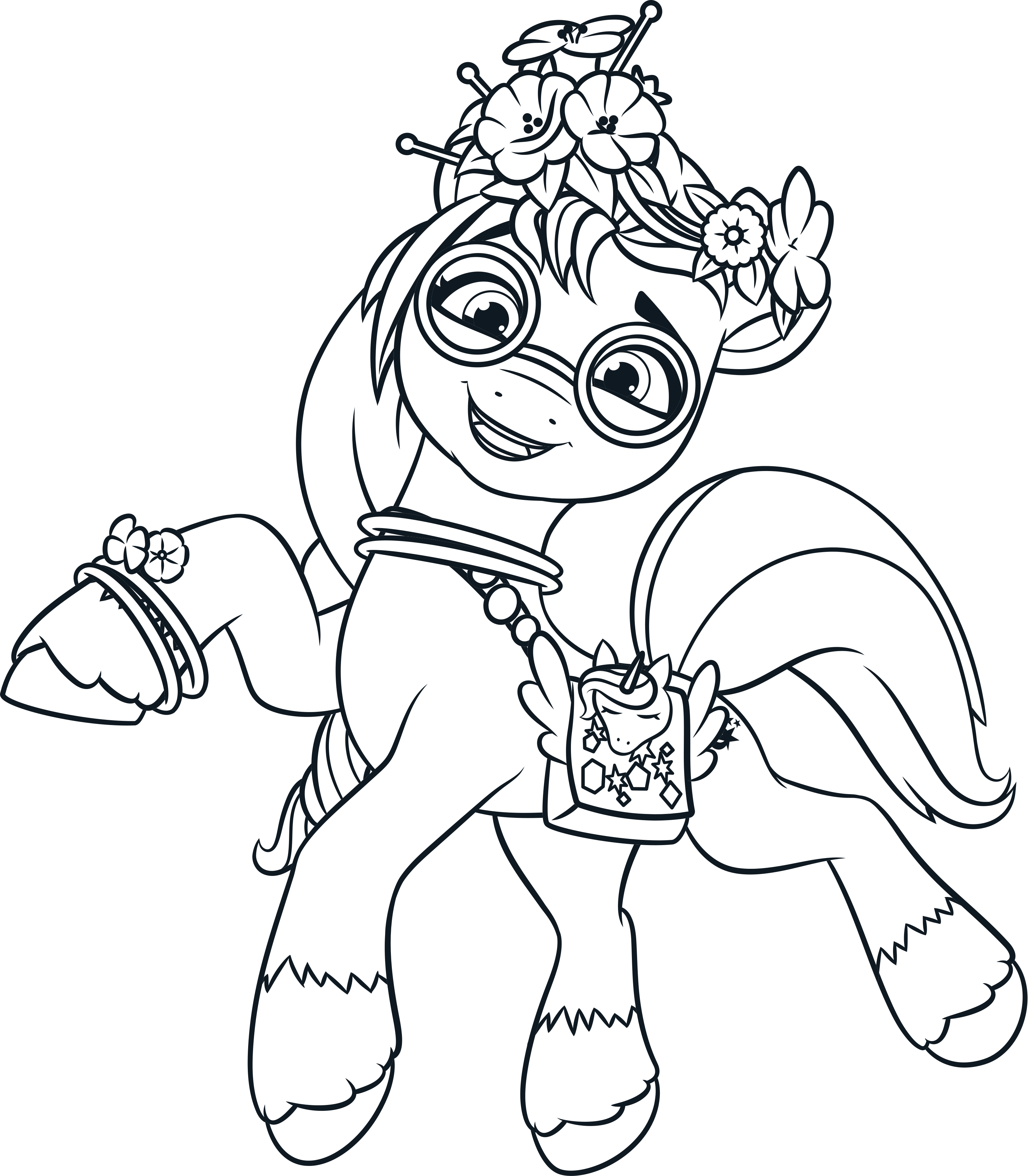 christmas coloring pages my little pony