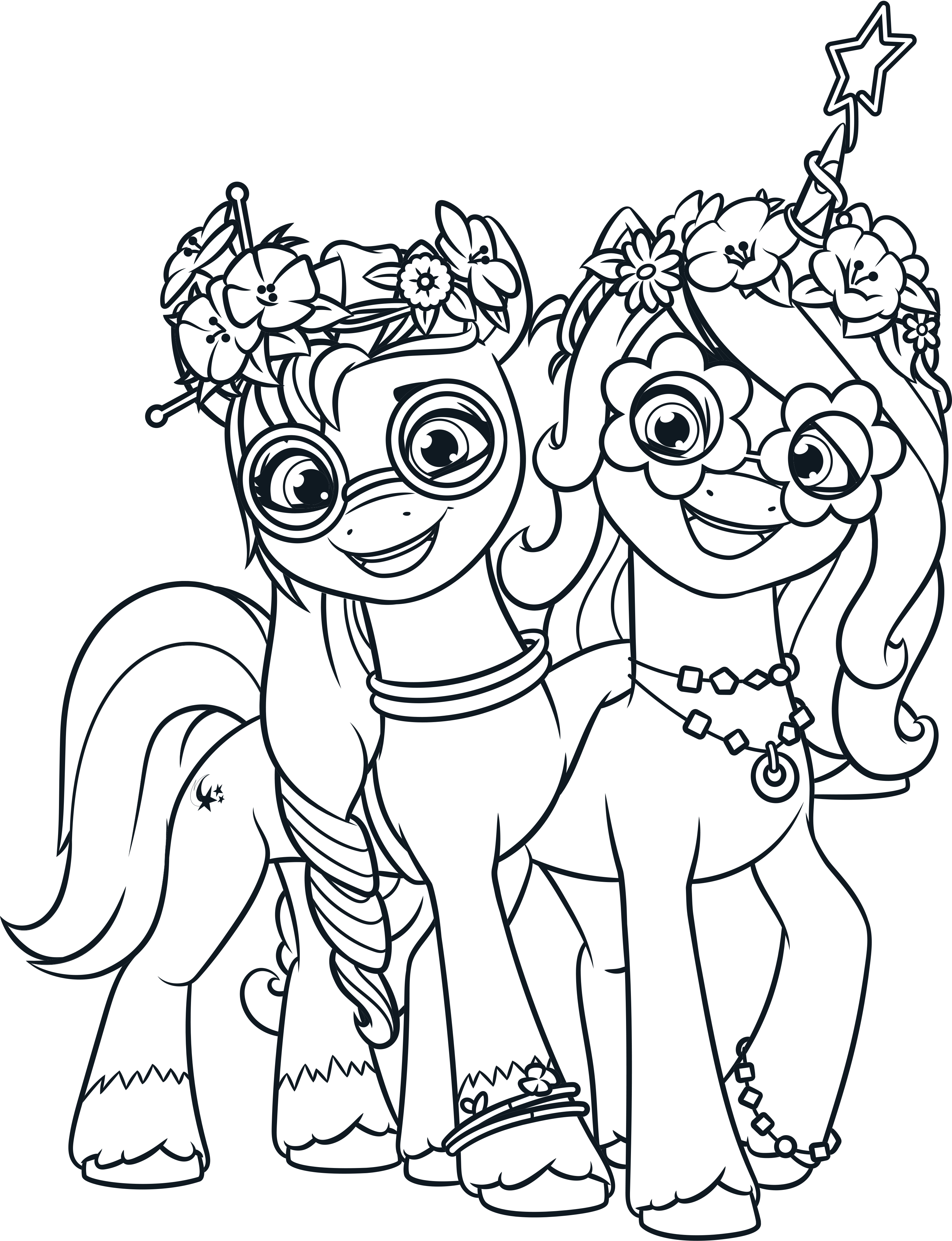coloring pages my little pony sunny