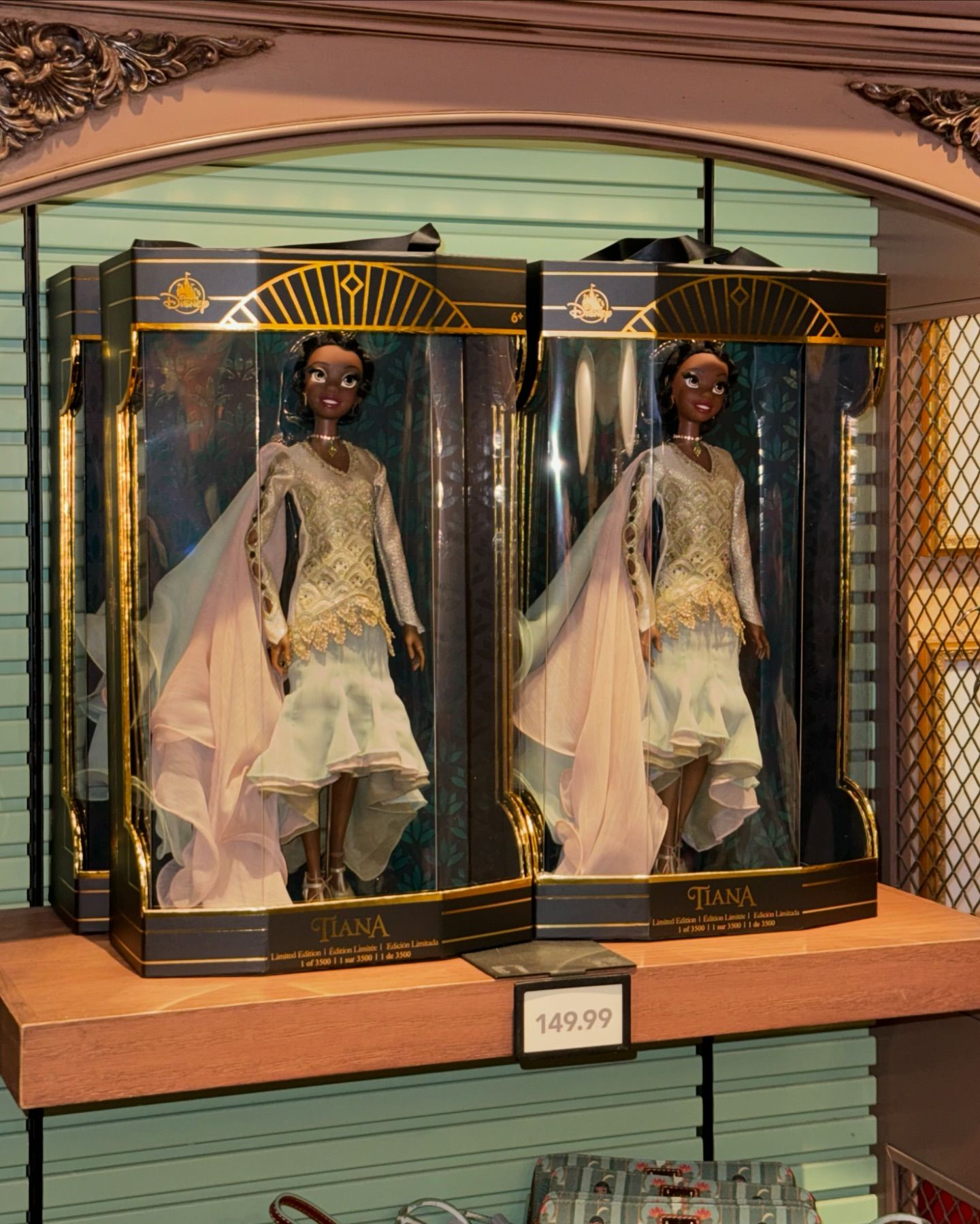 New Disney Limited Edition Tiana 2024 doll Tiana's Bayou Adventure ...