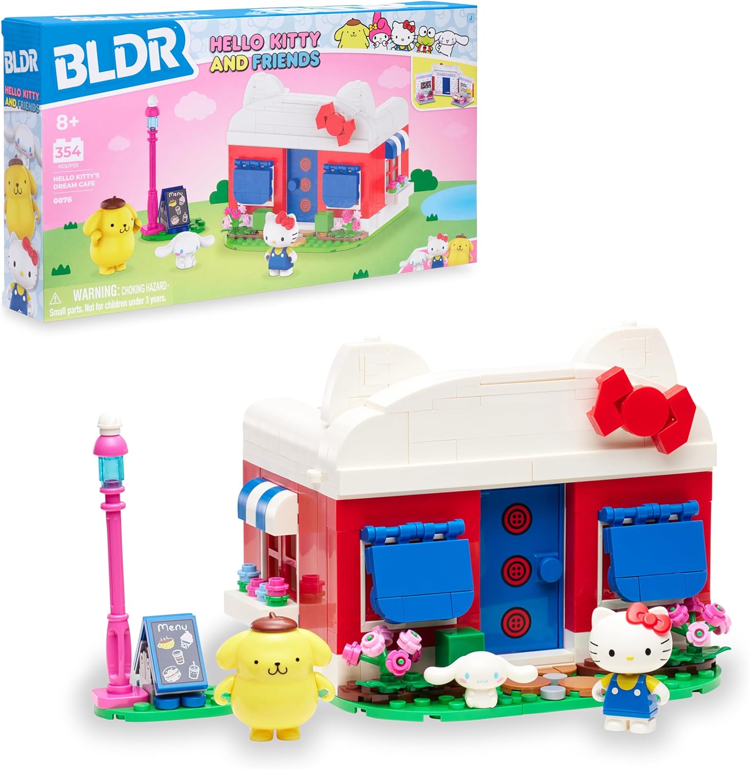Hello Kitty and Friends building sets: Hello Kitty’s Dream Cafe, Badtz ...