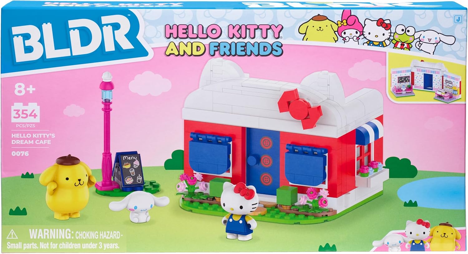 Hello Kitty and Friends building sets: Hello Kitty’s Dream Cafe, Badtz ...