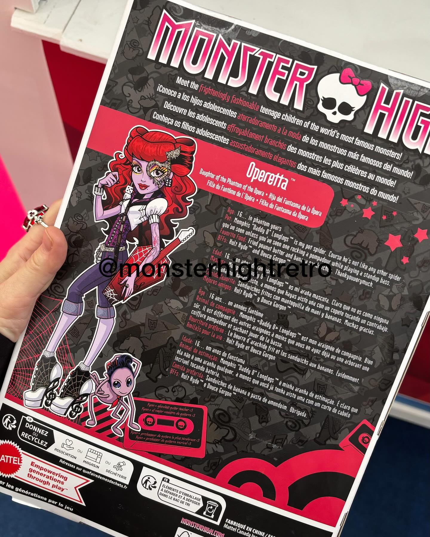 Monster High Creeproductions Toralei Stripe, Meowlody & Pursephone ...