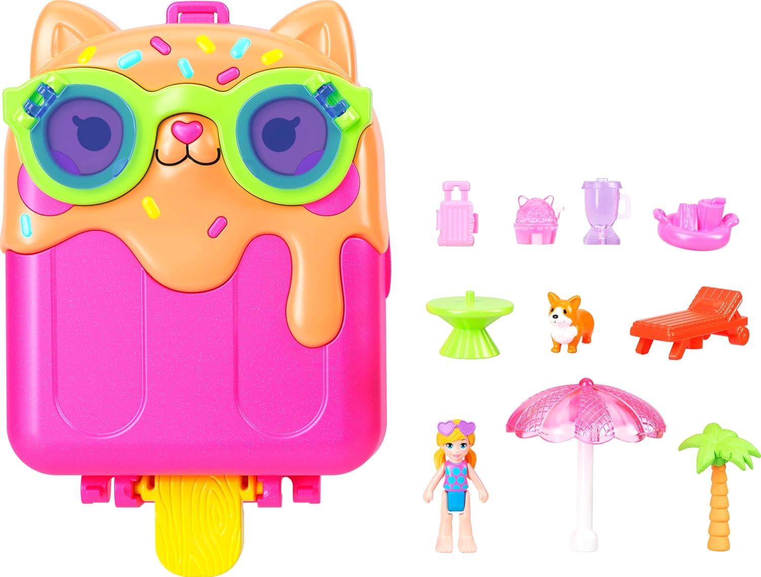 Polly Pocket Kitty Popsicle Resort Compact - YouLoveIt.com
