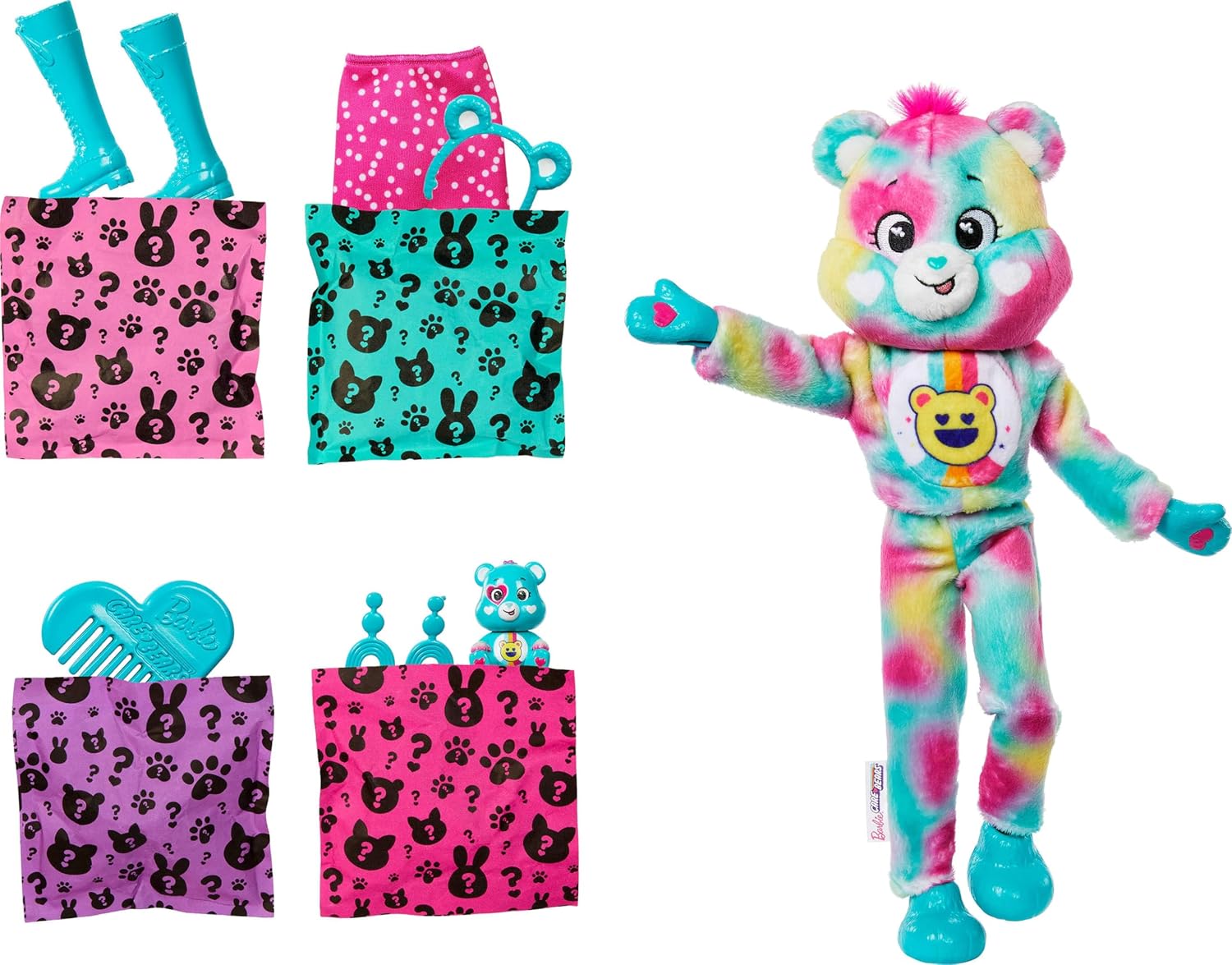 Barbie Cutie Reveal Care Bears series 2 dolls - YouLoveIt.com