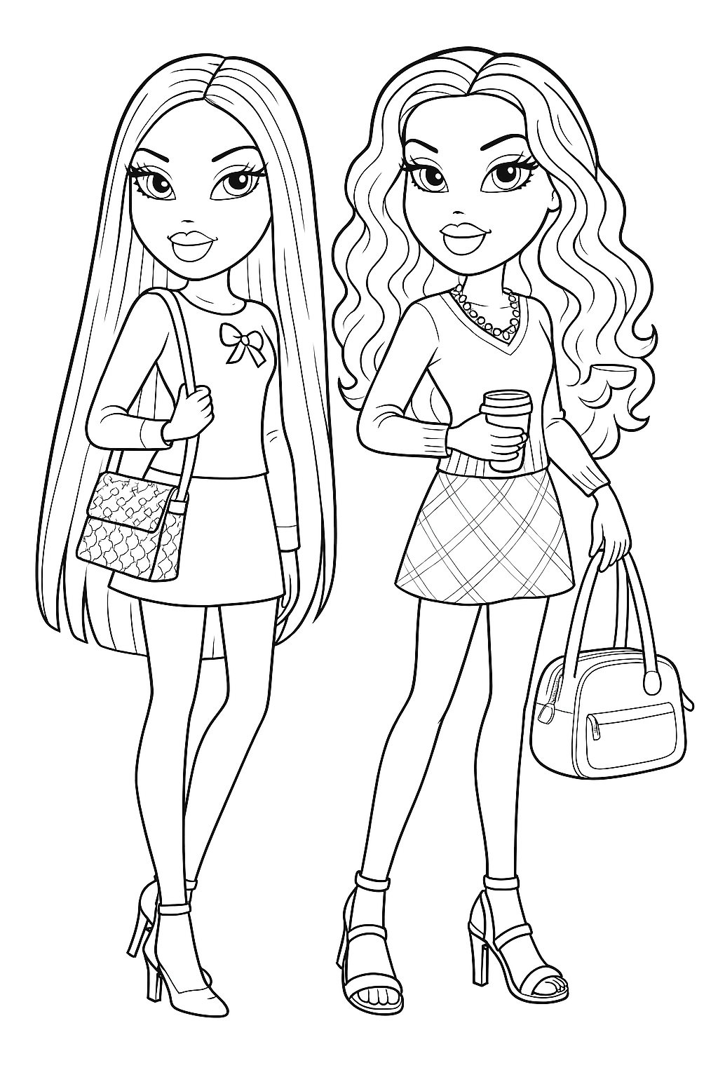 coloring pages brats