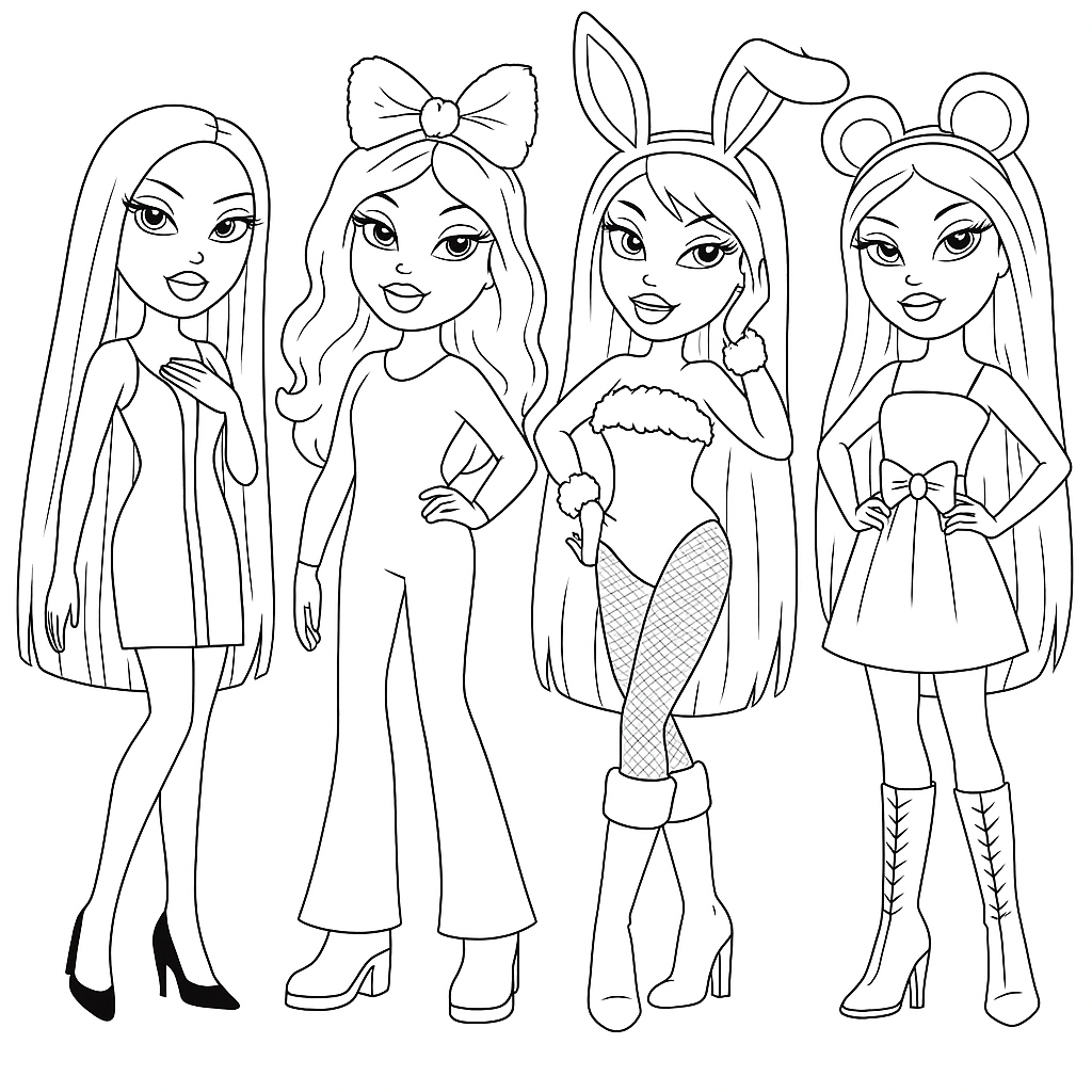 mean girls 2024 coloring pages