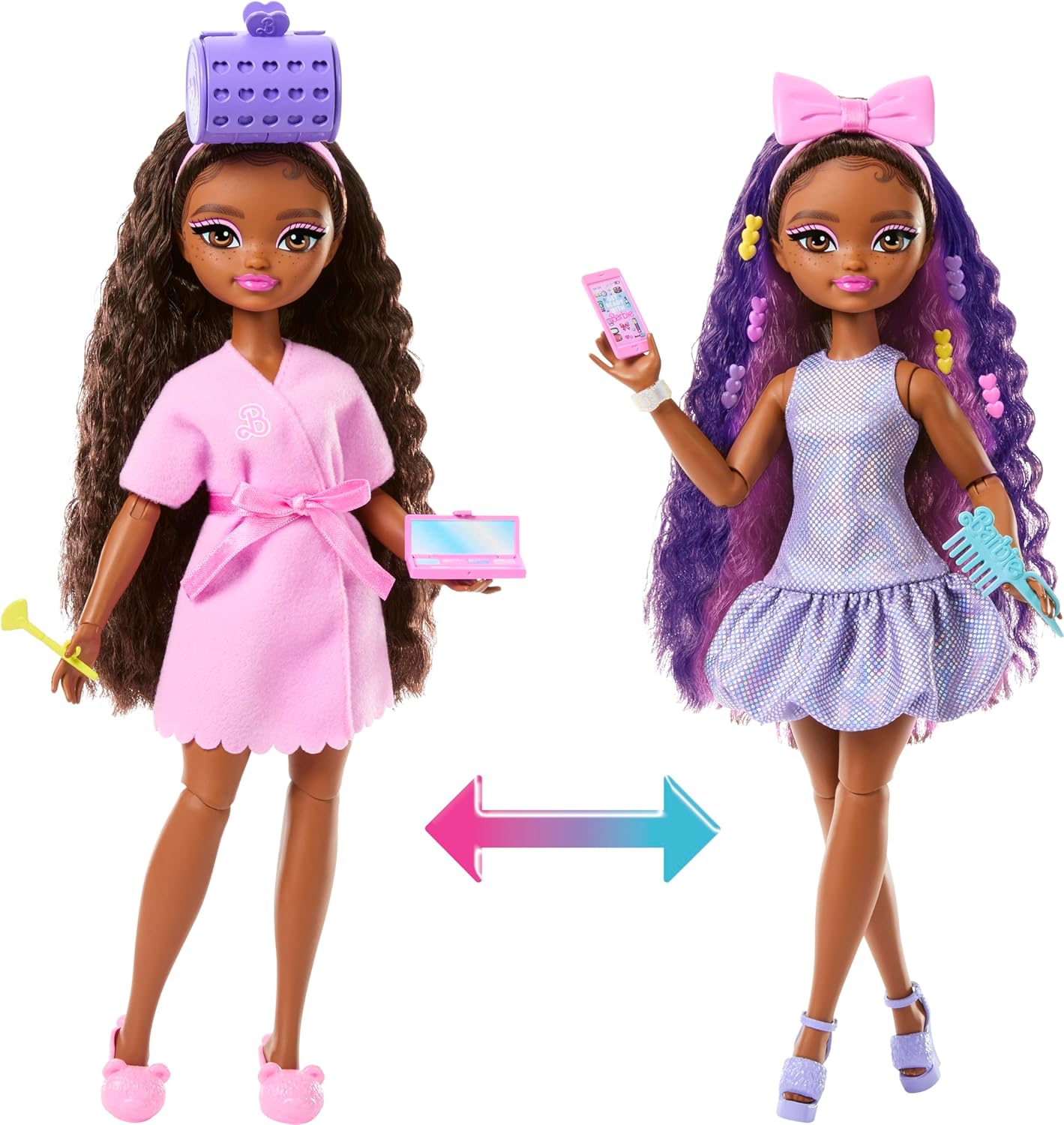 Barbie Dream Besties Get Ready With Me dolls - YouLoveIt.com