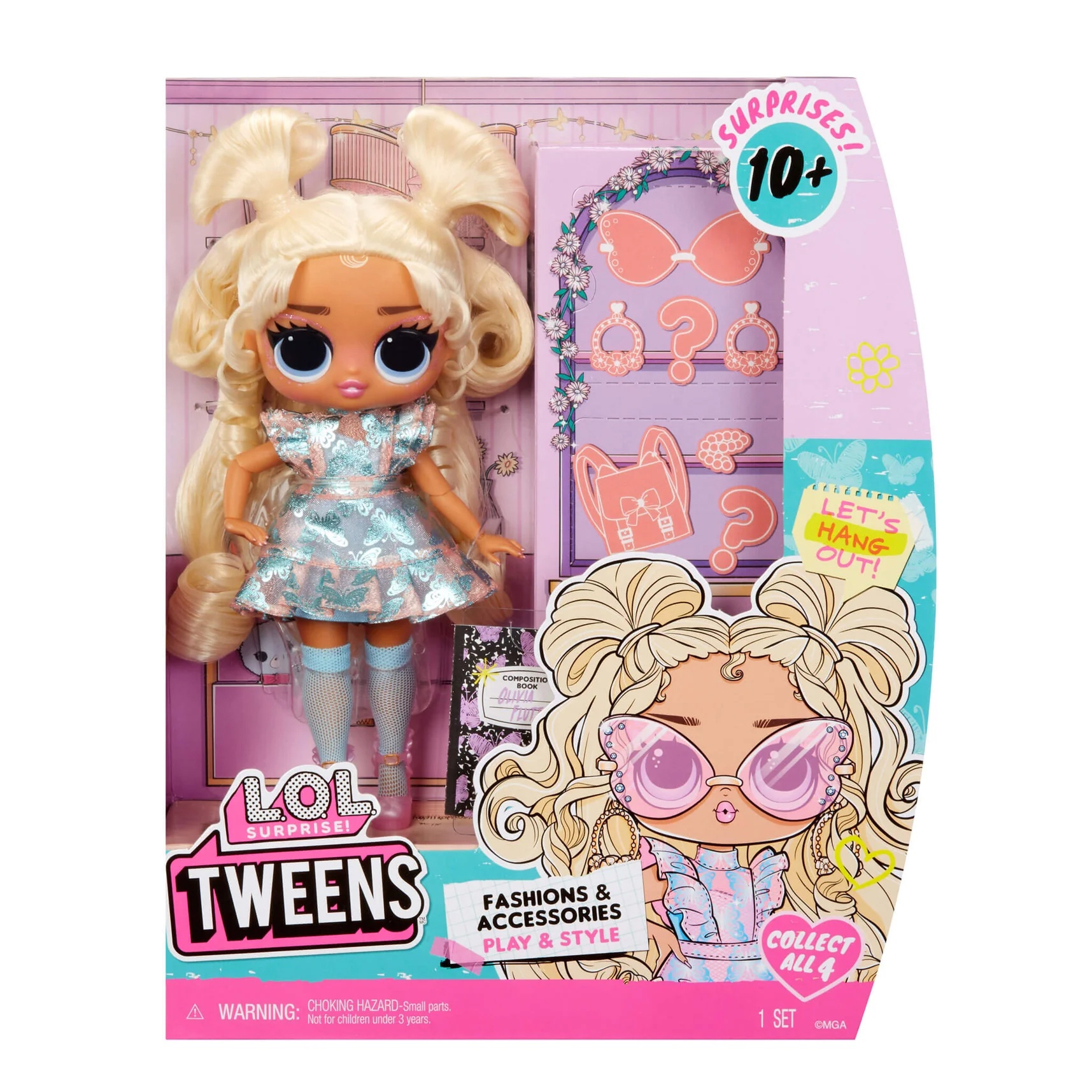 New LOL Surprise Tweens dolls 2025: Cherry BB, Fancy Gurl, Freshest and Olivia Flutter ...