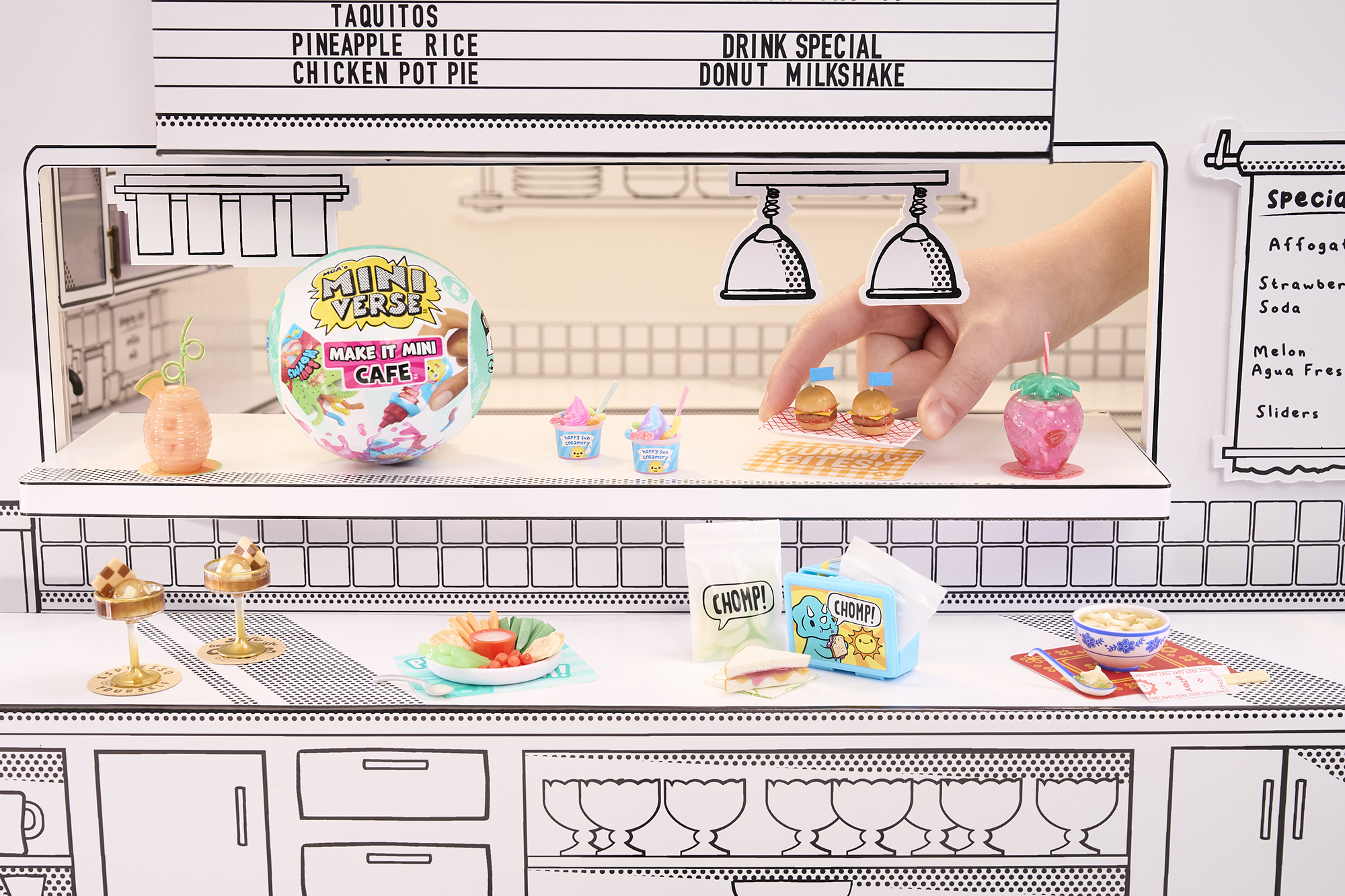 MGA's Miniverse Make It Mini Foods: Cafe Series 5 (Wave A) - YouLoveIt.com